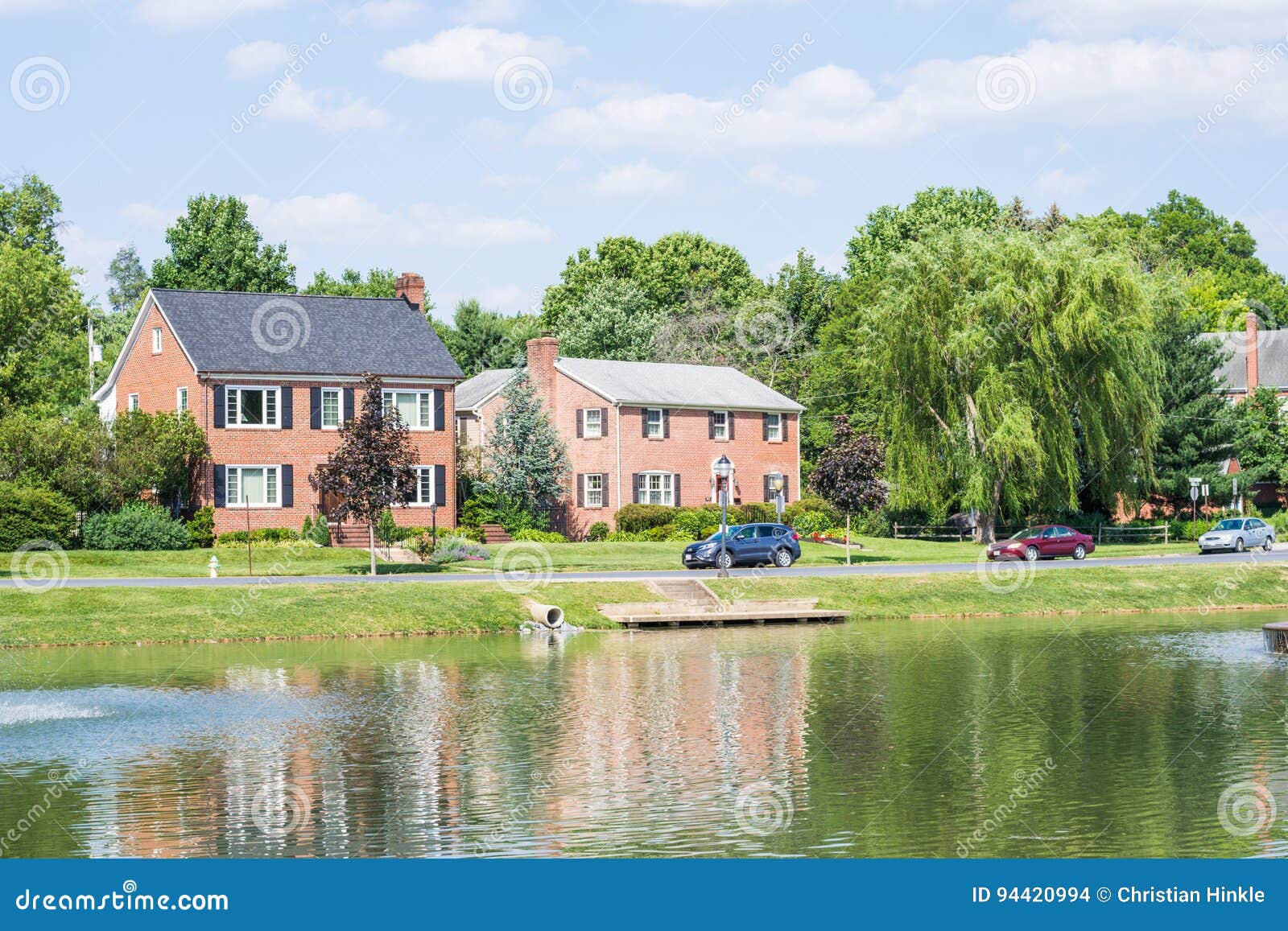 Hiking Area in Baker Park in Frederick, Maryland Editorial Stock Image ...