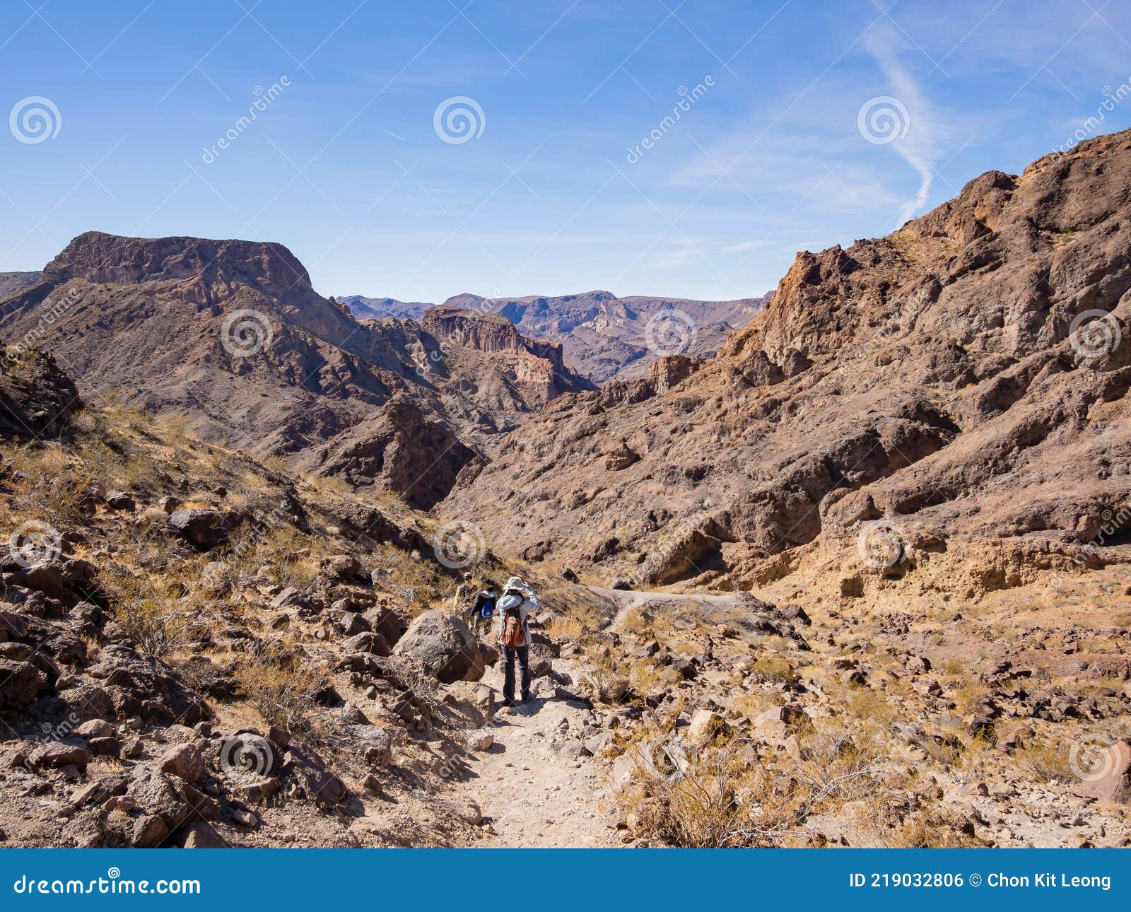 Hiking in the Arizona Hot Spring Trail Editorial Photo - Image of dirt ...