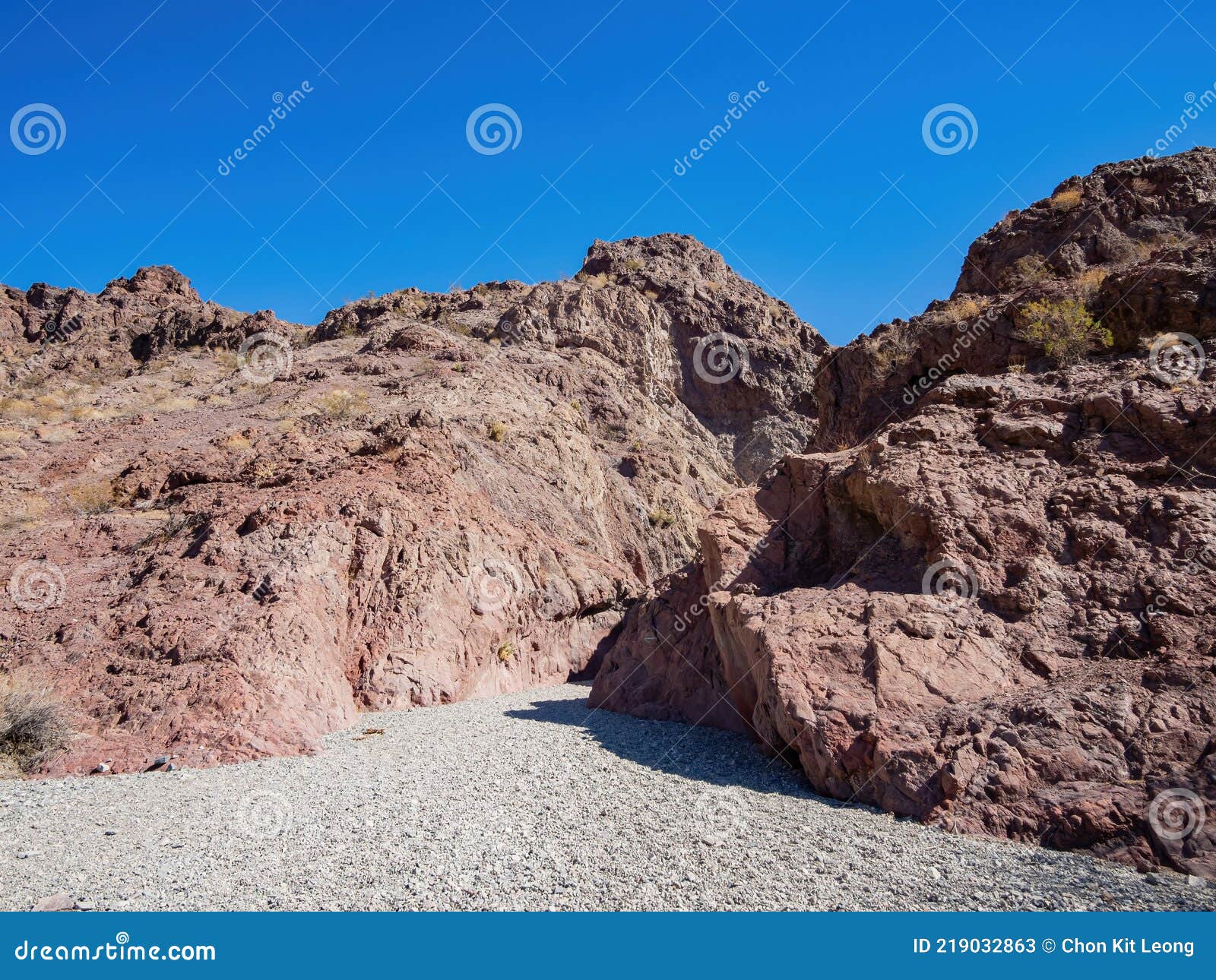 Hiking in the Arizona Hot Spring Trail Stock Image - Image of trail ...