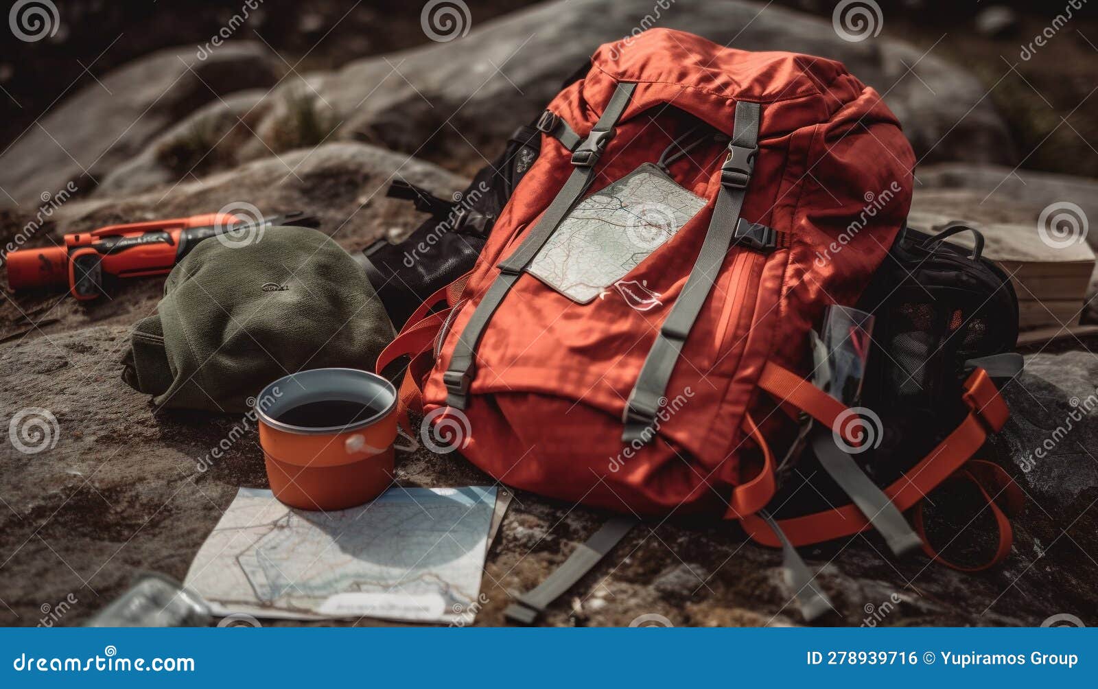 Hiking Backpack, Adventure Bag for Mountain Climbing and Exploration ...