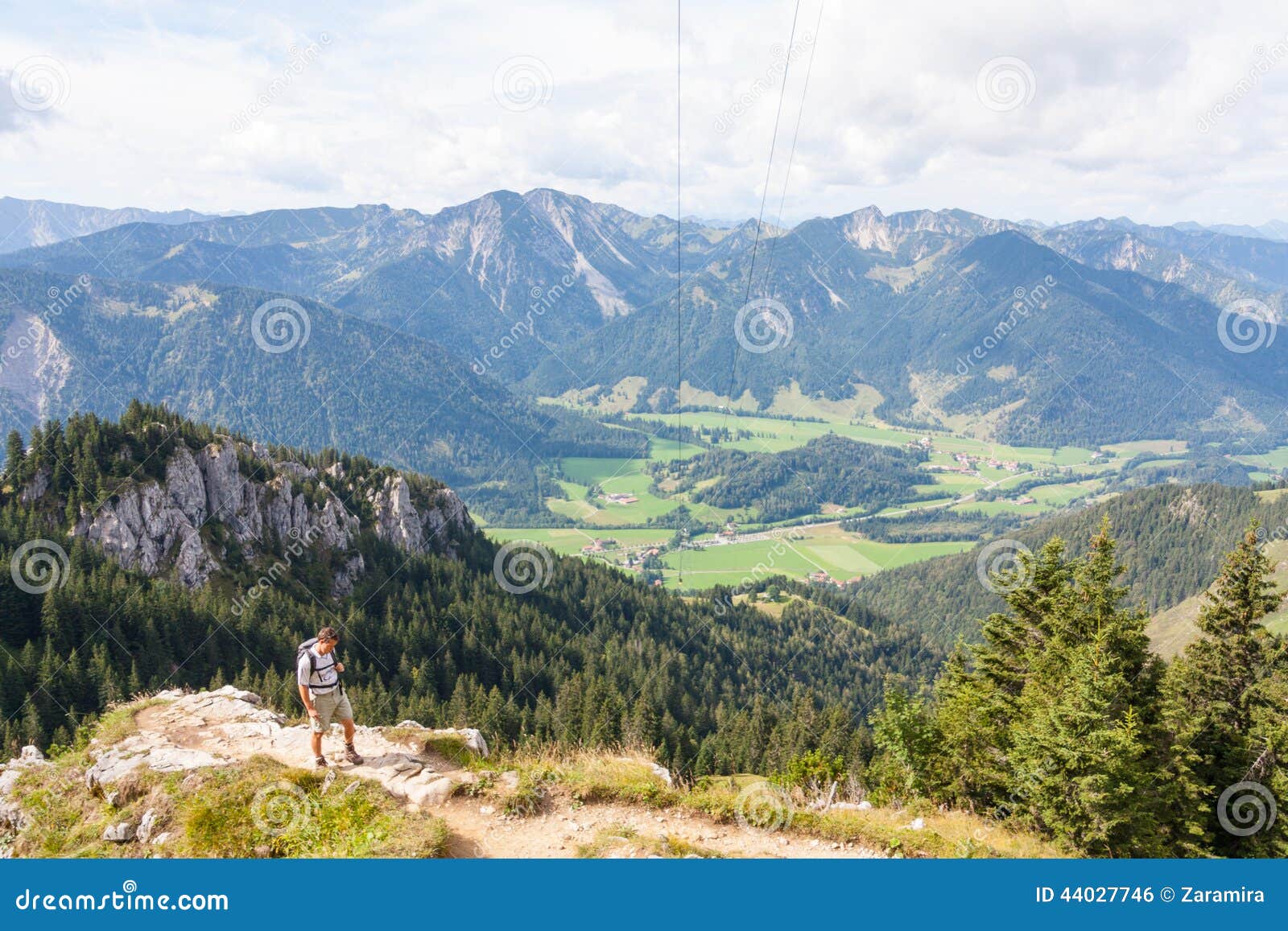 Hiking in Bavaria stock photo. Image of germany, landscape - 44027746