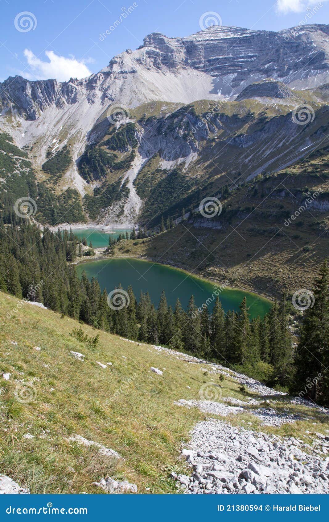 Hiking in the Bavarian Alps, Germany Stock Photo - Image of rocks ...