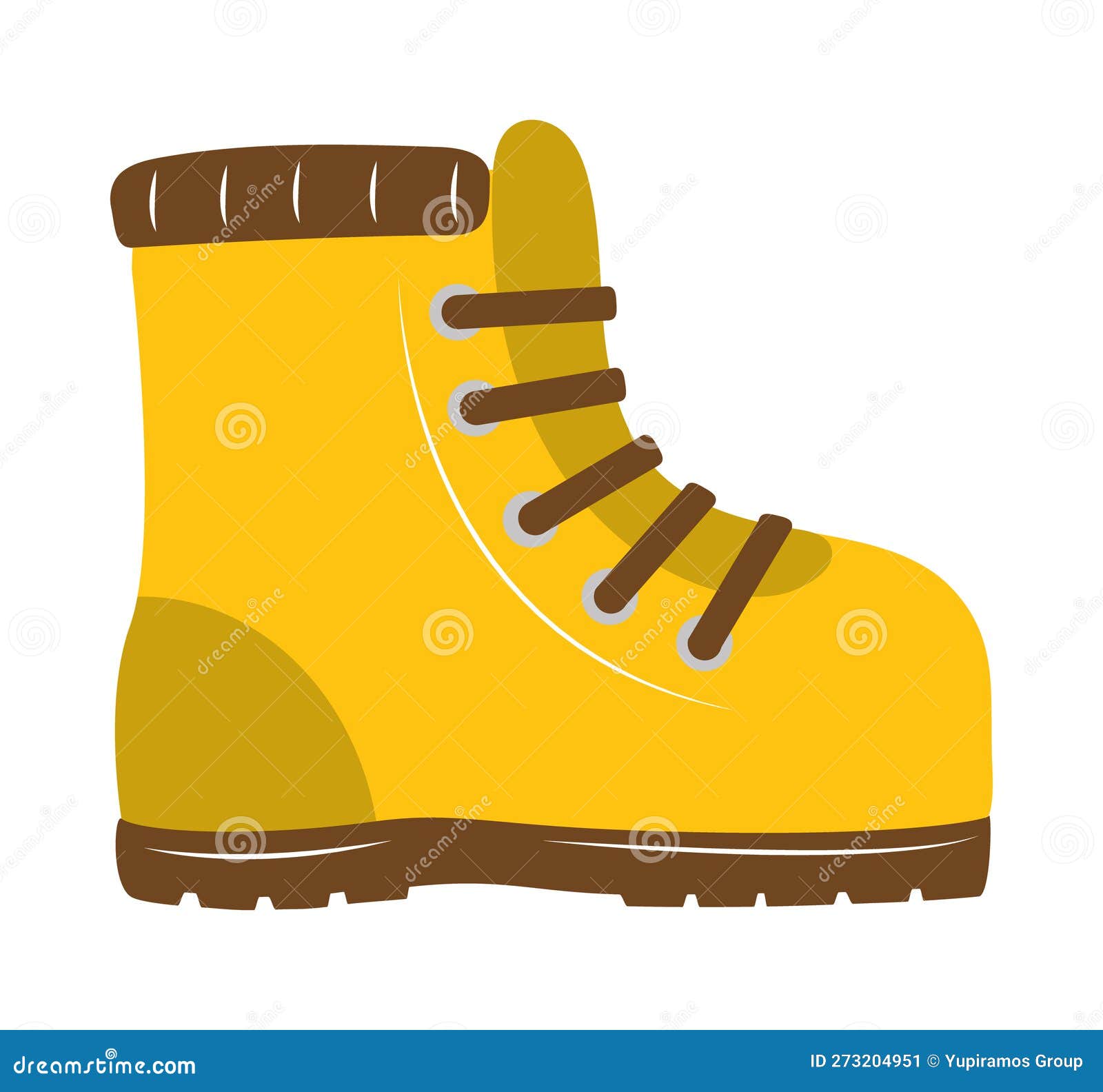 Hiking boot icon stock vector. Illustration of nature - 273204951