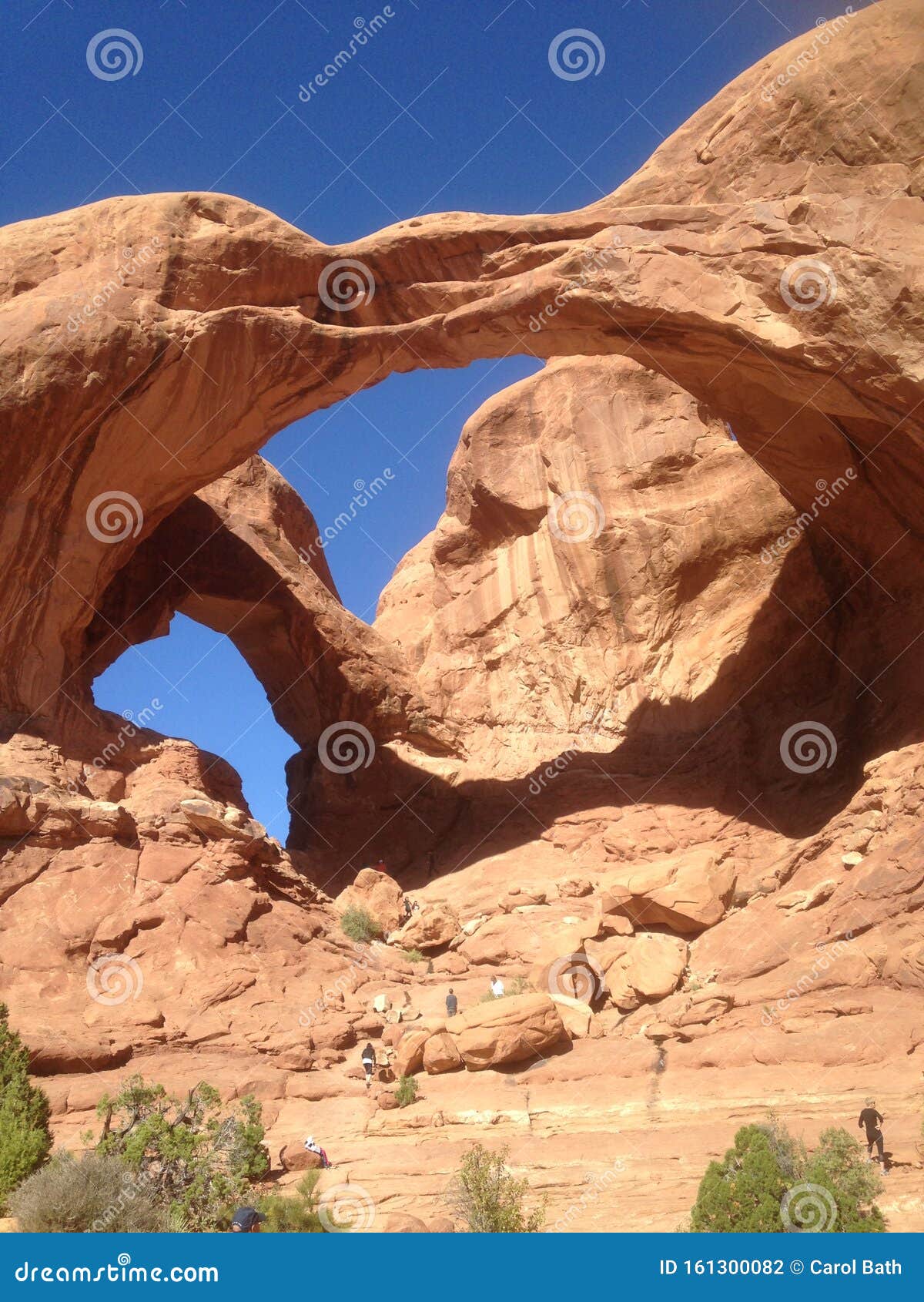 Arches in Moab stock photo. Image of moab, desert, nature - 161300082