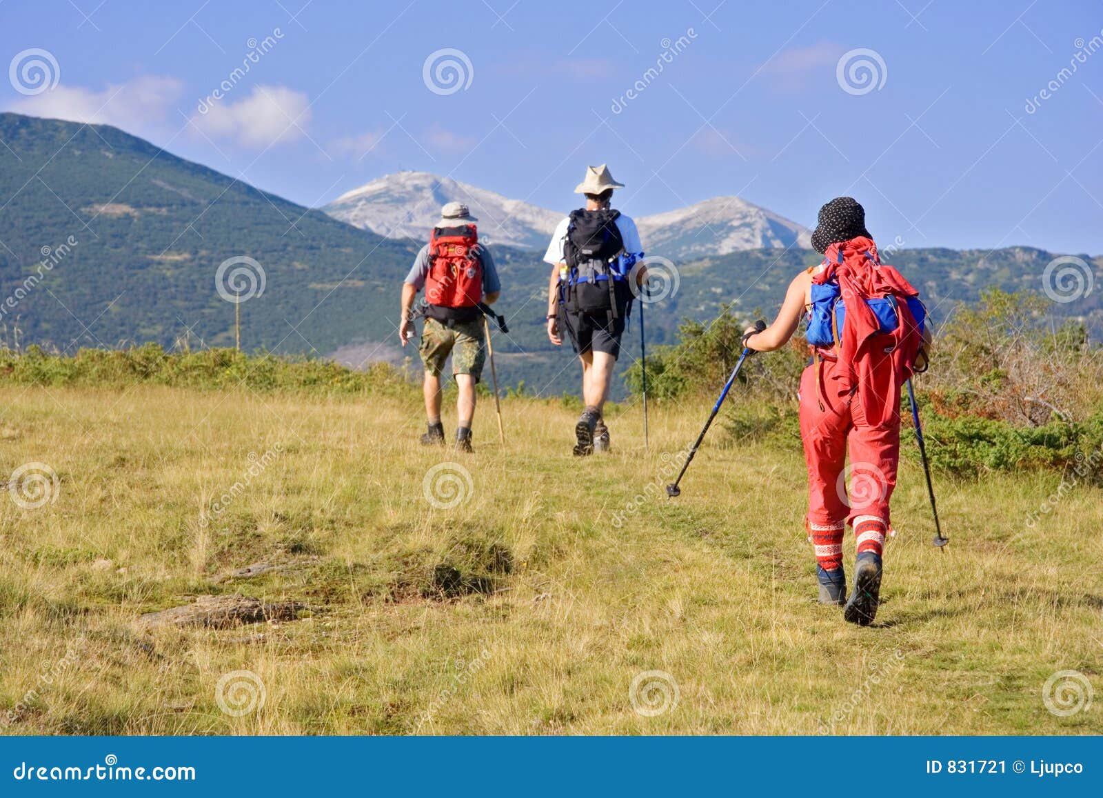 Hiking expedition stock image. Image of beauty, crest, picturesque - 831721