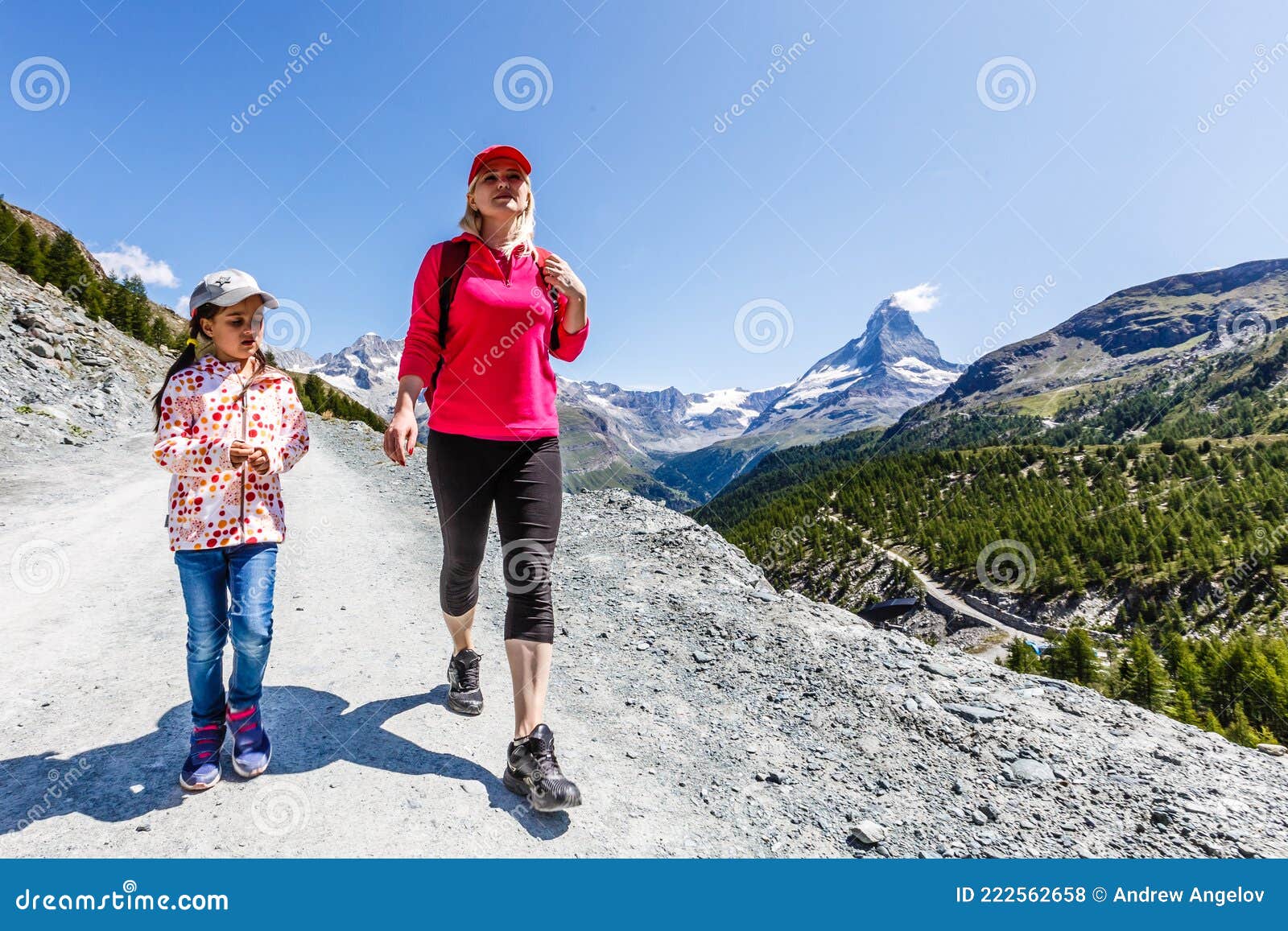 Hiking - Hiker Woman on Trek with Backpack Living Healthy Active ... Hiking - Hiker Woman on Trek with Backpack Living Healthy Active ...