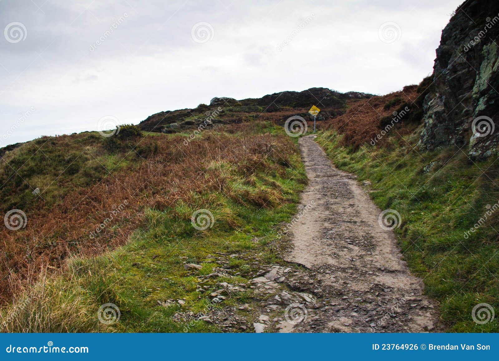 Hiking Howth stock photo. Image of howth, rural, trekking - 23764926