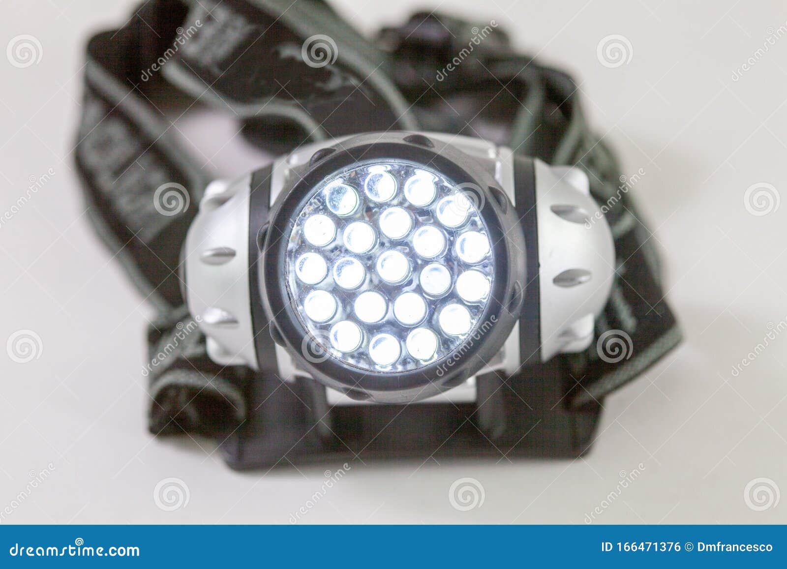 Hiking Lamp Led Hiking Equipment Stock Photo - Image of bulb, energy ...
