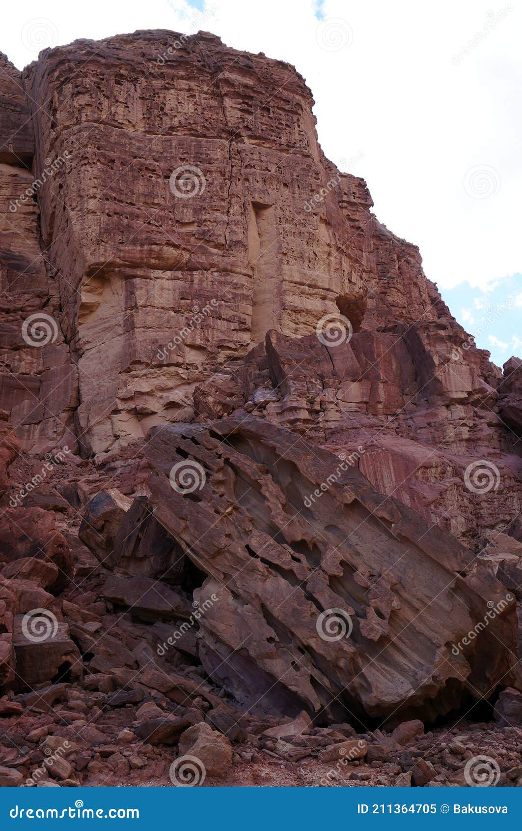 Hiking in Maale Amram Ascent, South Israel Stock Image - Image of ...