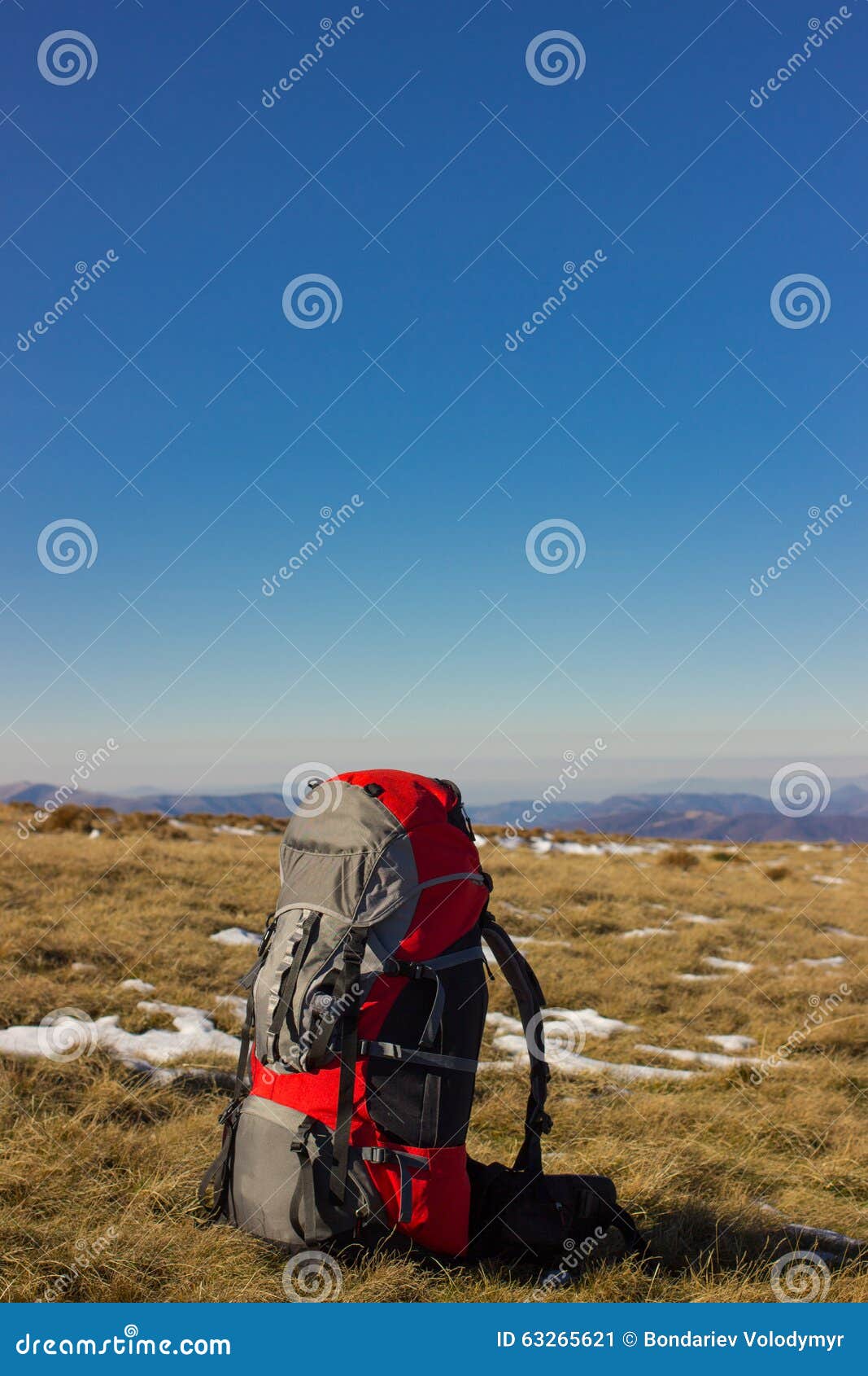 Hiking in the mountains. stock image. Image of peak, activity - 63265621