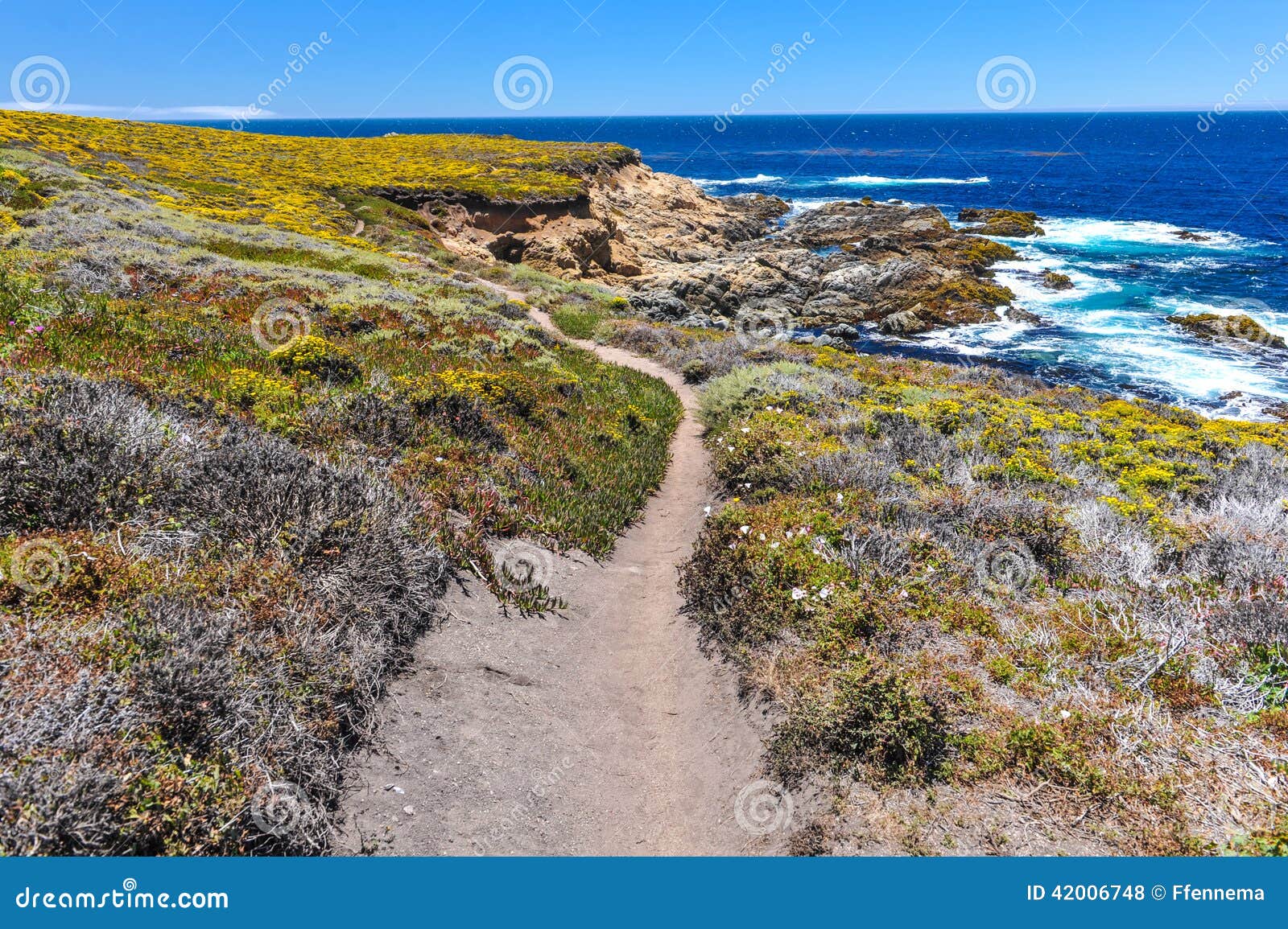 Garrapata State Beach Sunset Stock Photography | CartoonDealer.com ...