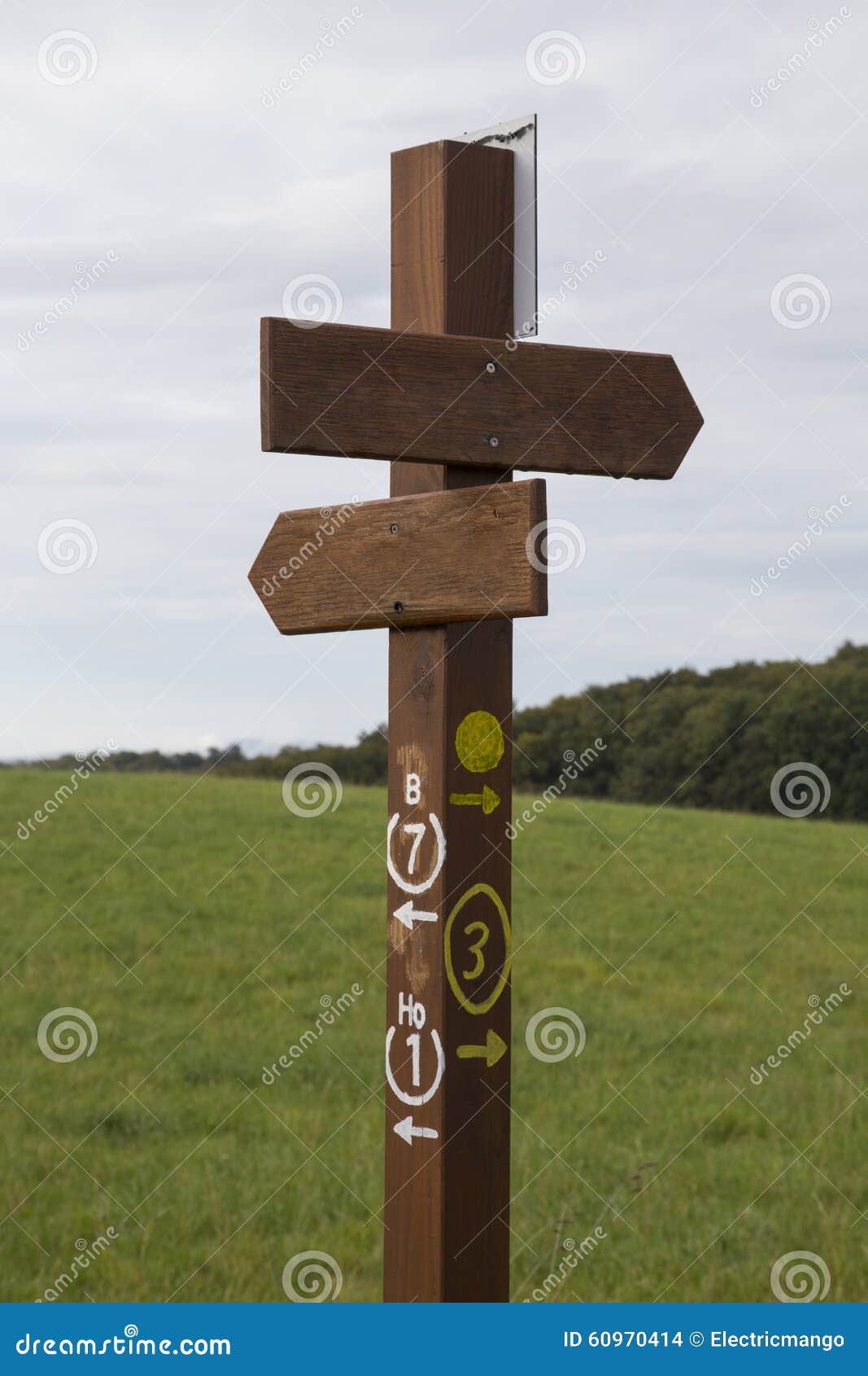 Hiking path sign stock photo. Image of motion, path, sign - 60970414