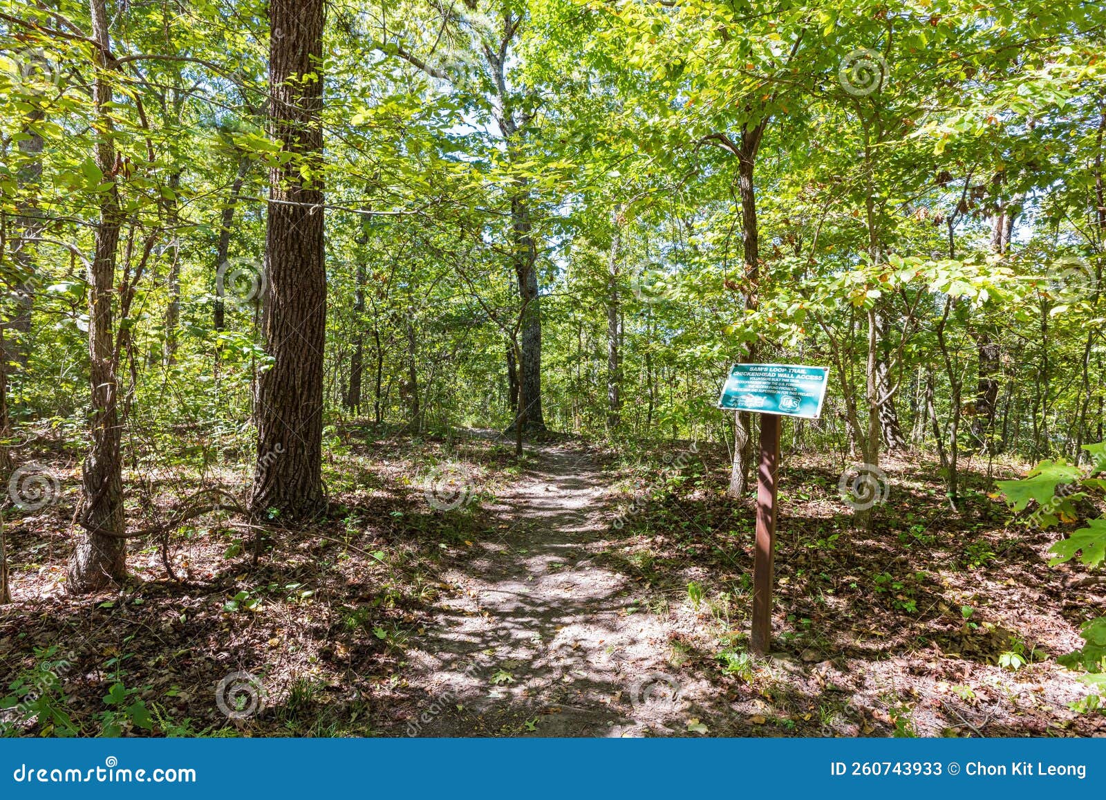 Hiking in the Sam`s Loop Trail Stock Image - Image of exterior ...