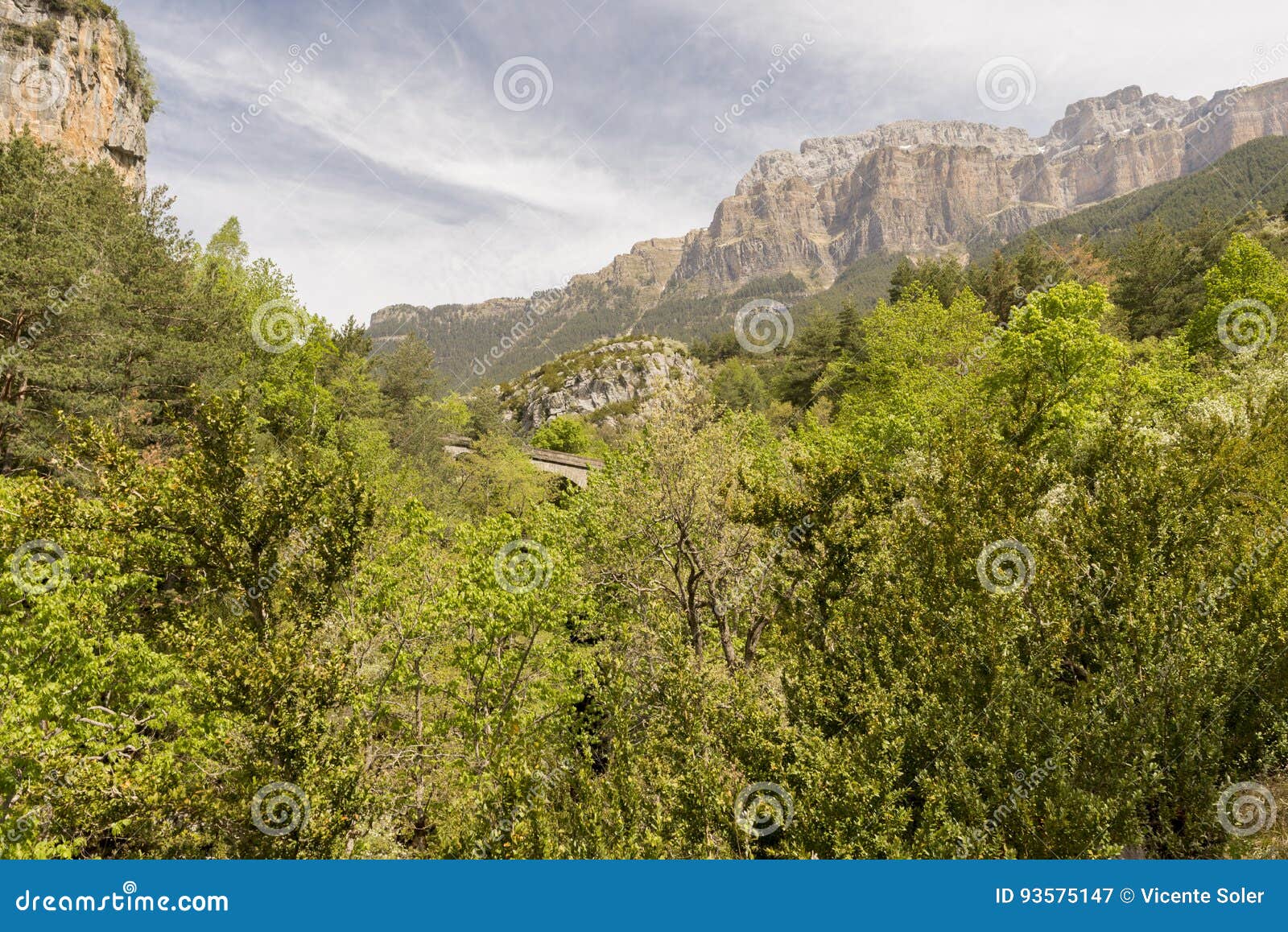 Hiking in torla ordesa stock image. Image of holiday - 93575147