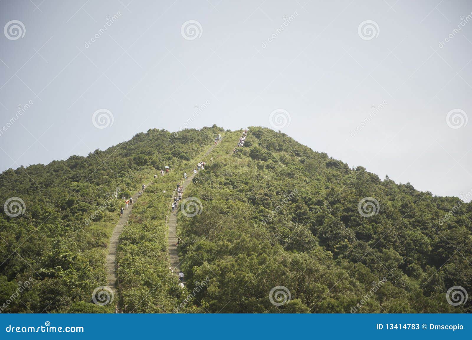 Hiking Trial on a Steep Mountain Stock Image - Image of alps, curve ...