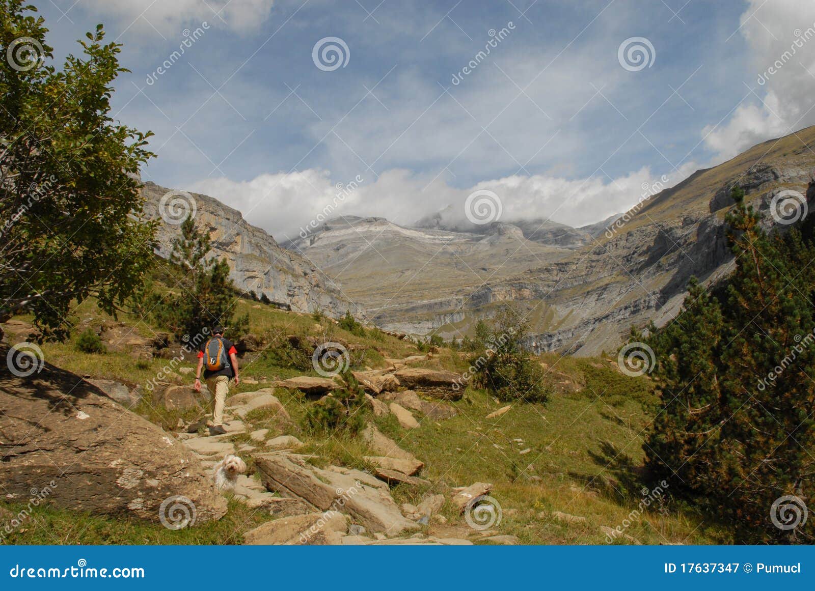 Hiking Vacation stock image. Image of spain, active, walking - 17637347