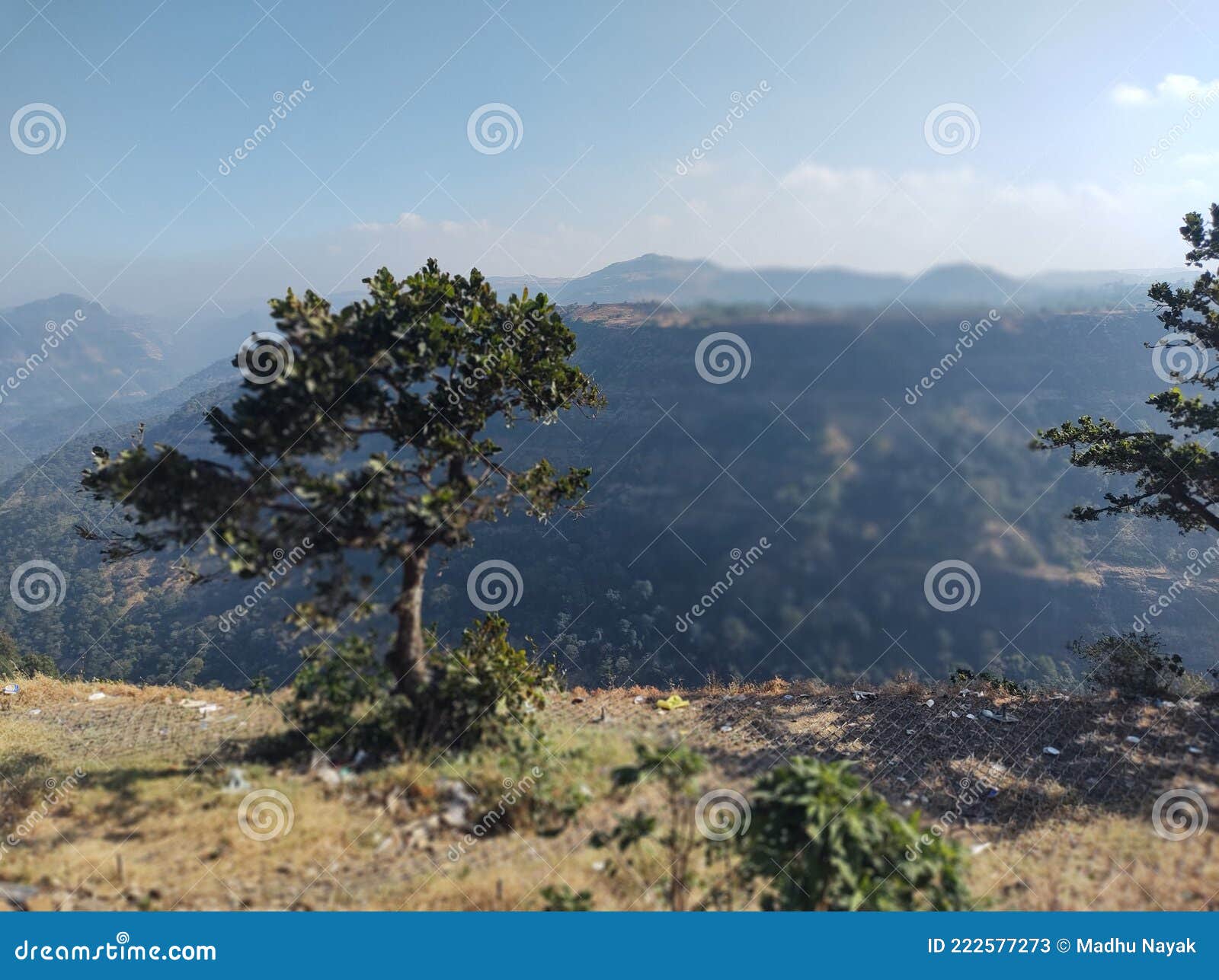 Hill top view stock image. Image of coast, ridge, soil - 222577273