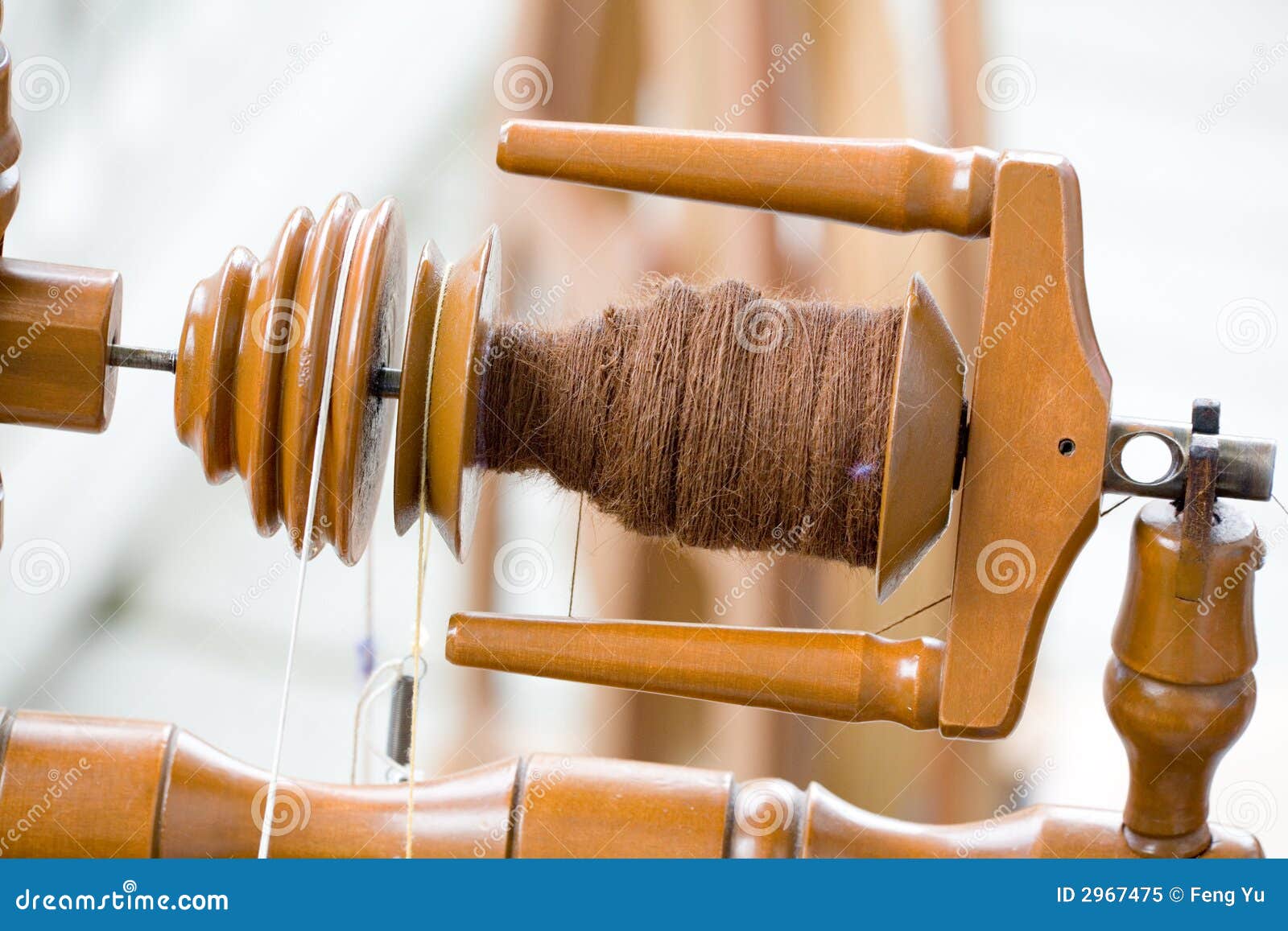 Hiladora antigua imagen de archivo. Imagen de hilatura - 2967475
