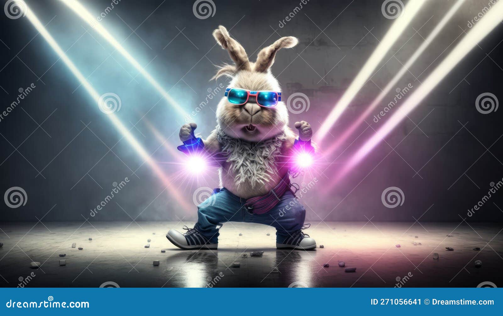 Hilarious Easter Bunny Dancing on Stage for Festive Easter Celebrations ...