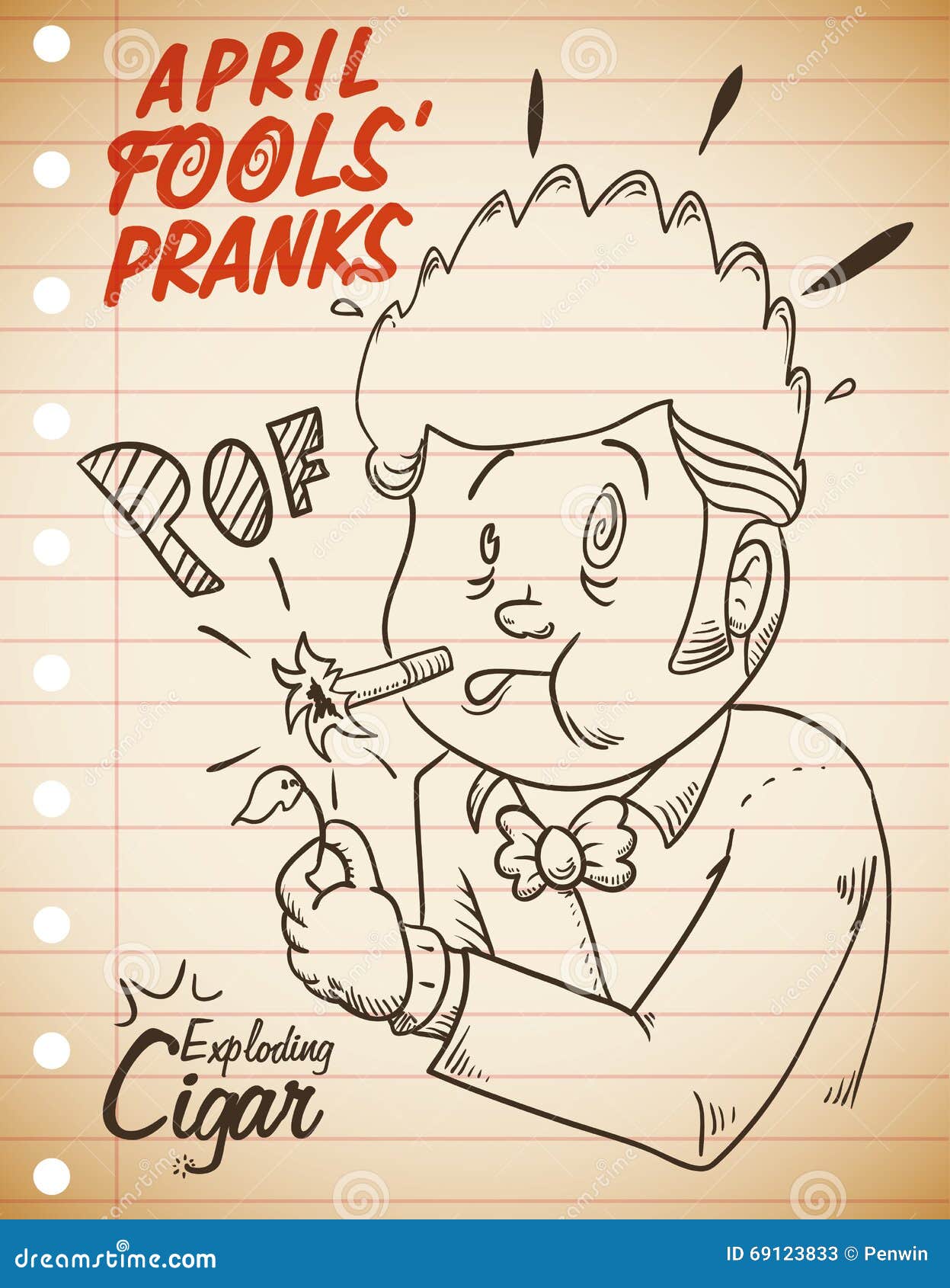 Hilarious Exploding Cigar Prank for April Fools Day, Vector ...