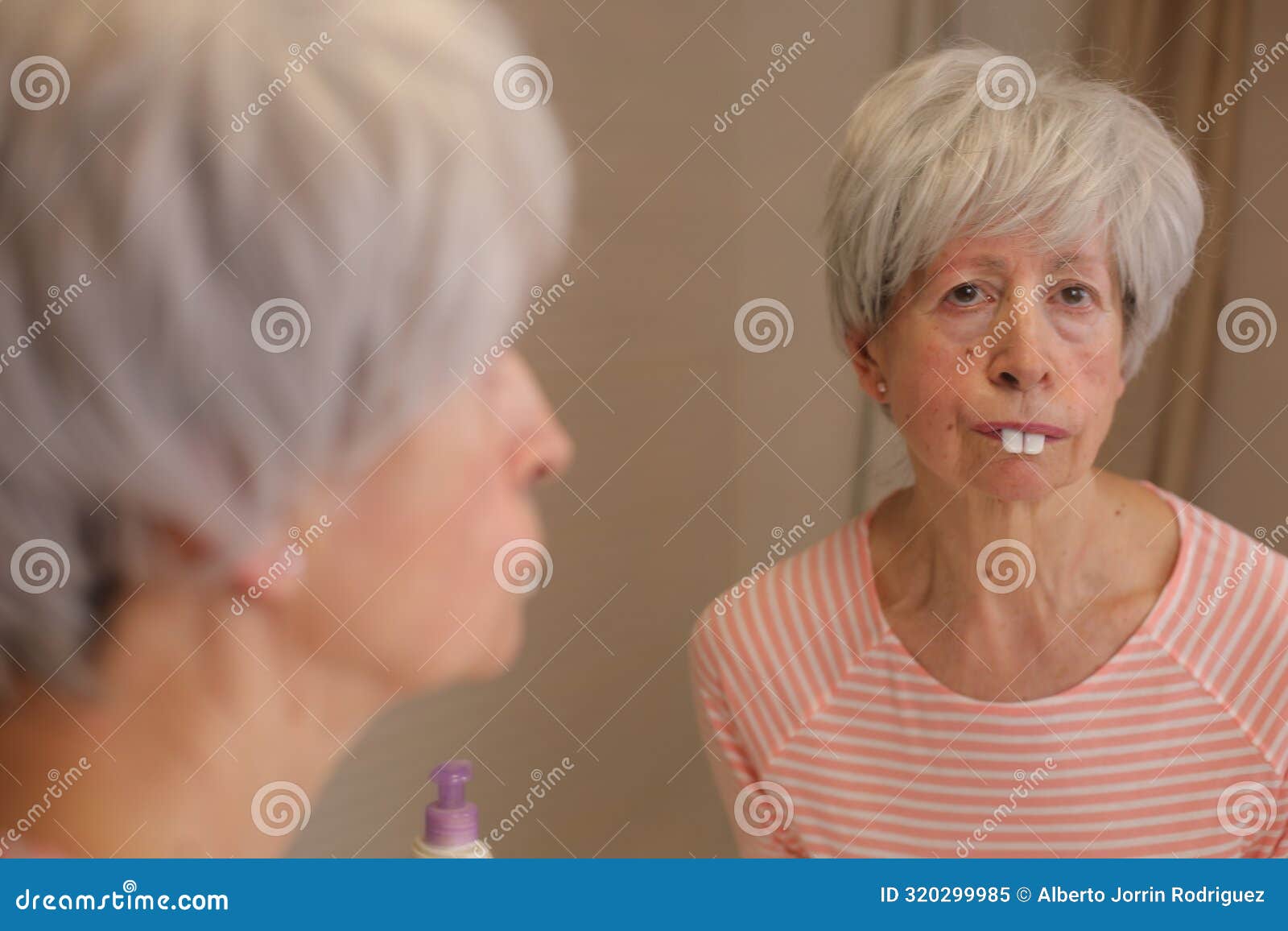 Hilarious Lady with Weird Teeth Stock Image - Image of female, funny ...