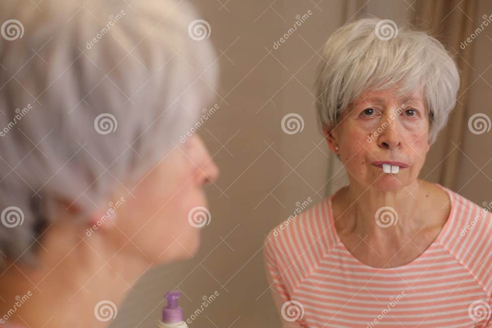 Hilarious Lady with Weird Teeth Stock Image - Image of female, funny ...