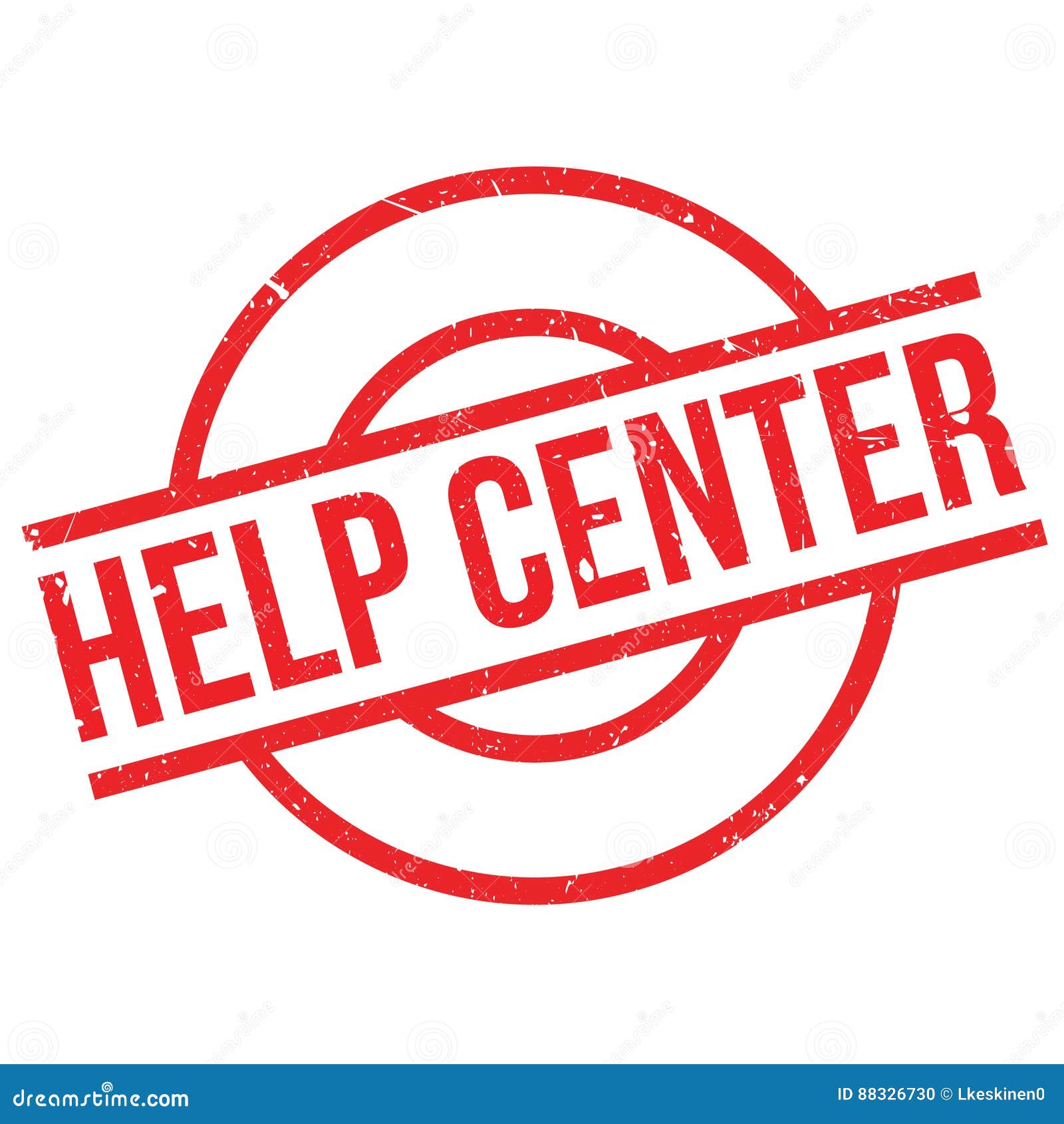 Hilfe-Center-Stempel stock abbildung. Illustration von intern - 88326730