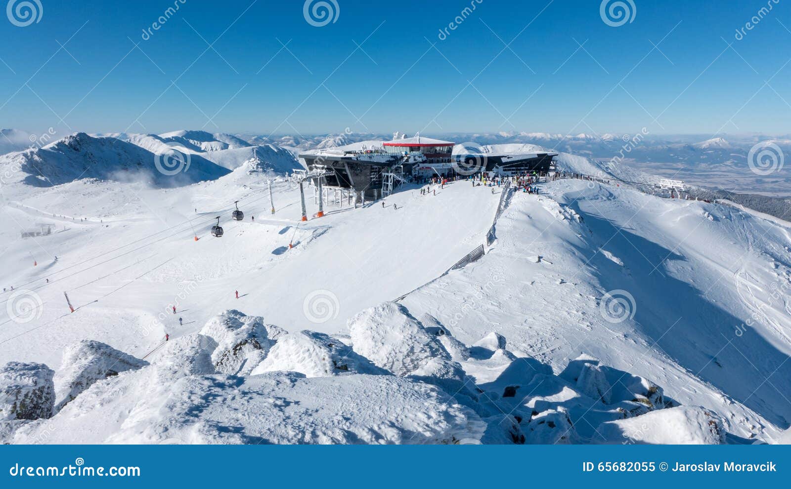 Hill CHopok in Low Tatras, Slovakia Editorial Image - Image of white ...
