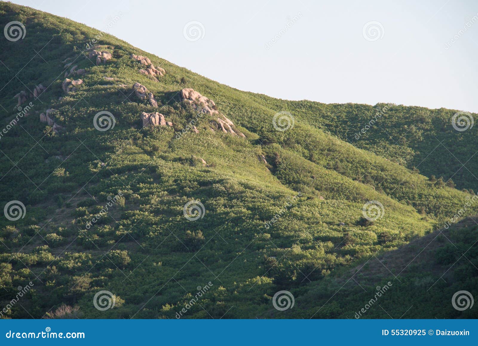 Hill stock image. Image of stone, view, world, peak, light - 55320925
