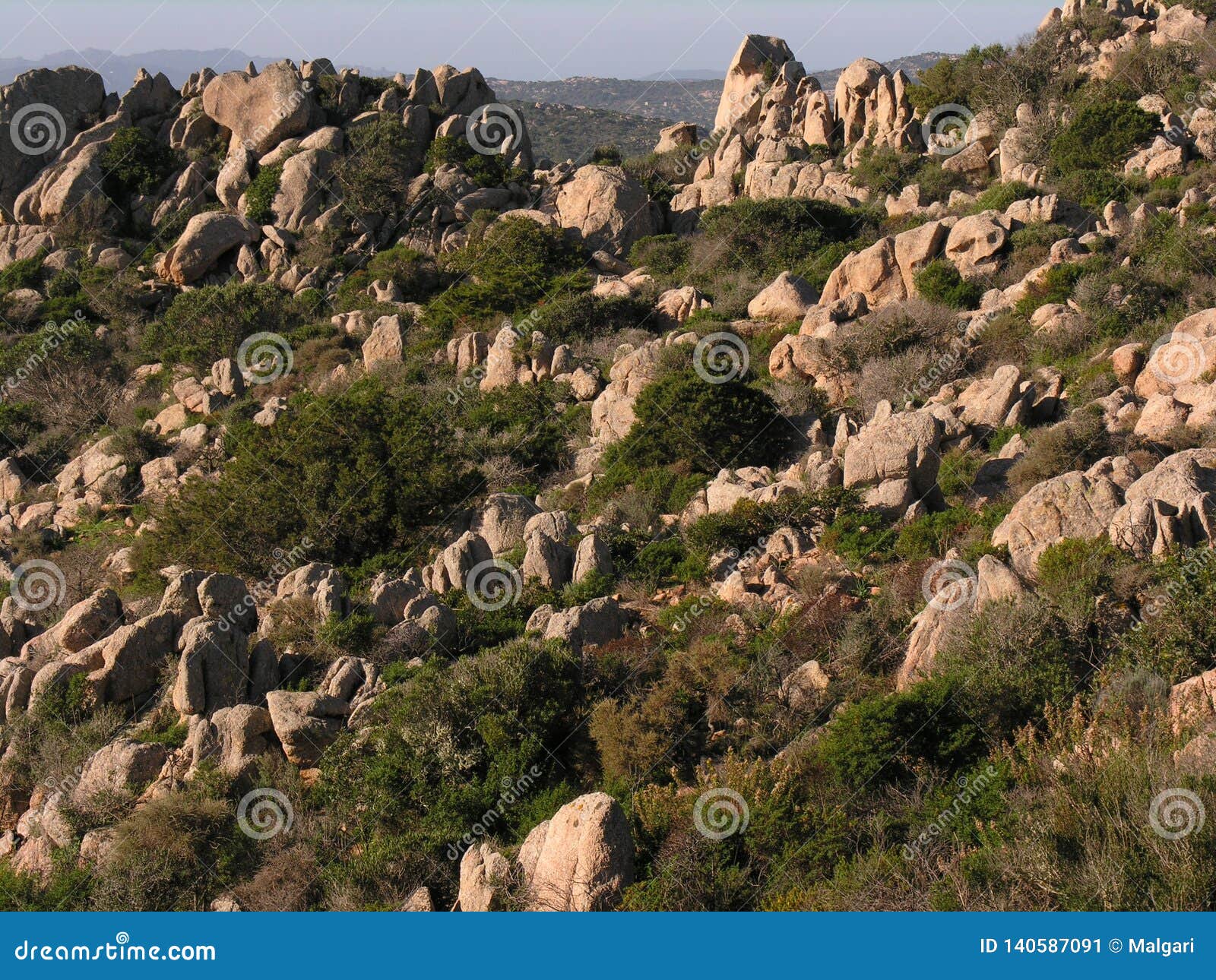 Hill of granite rocks stock image. Image of stone, hills - 140587091