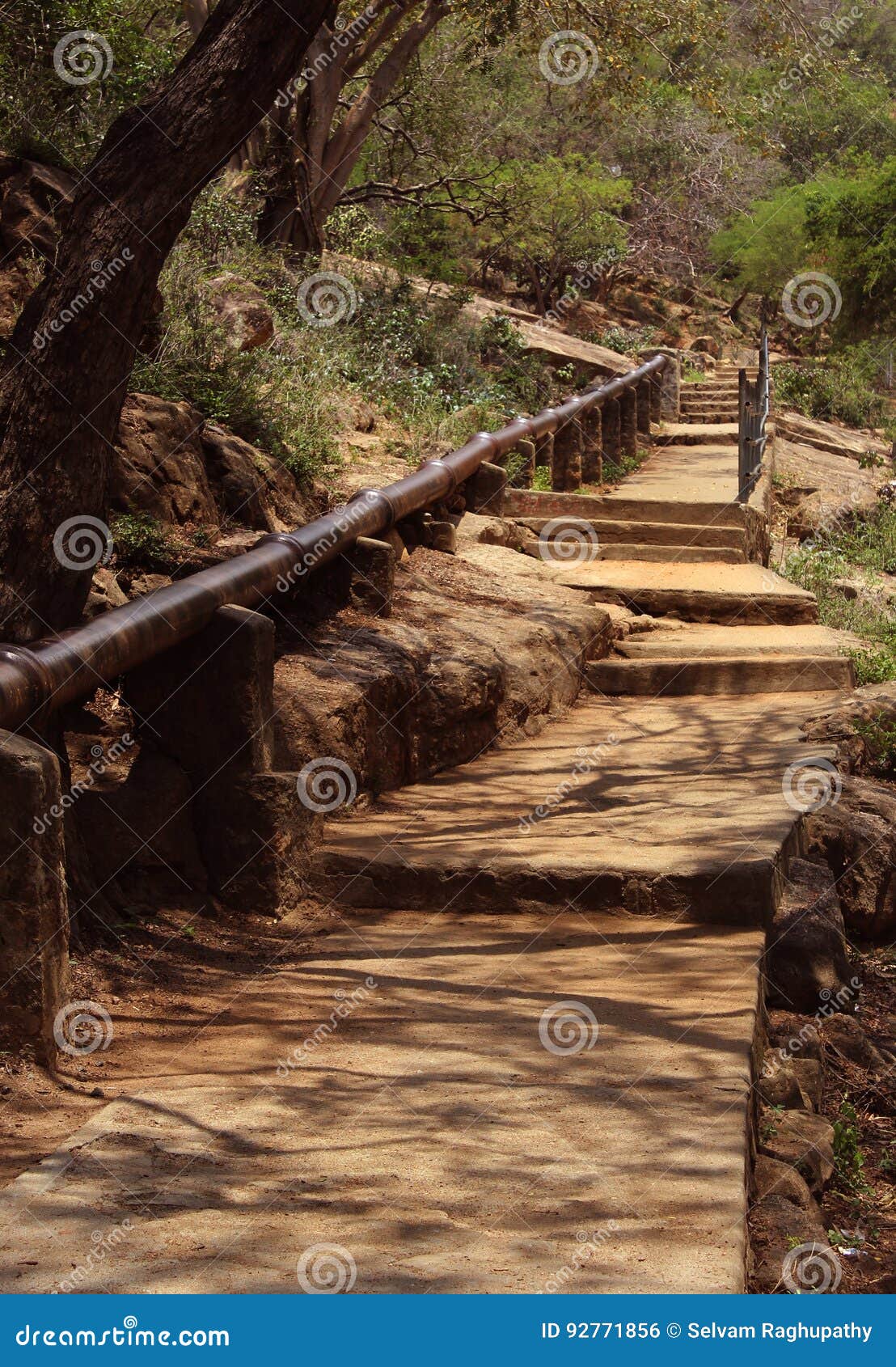 Hill path stock photo. Image of environment, scene, scenic - 92771856