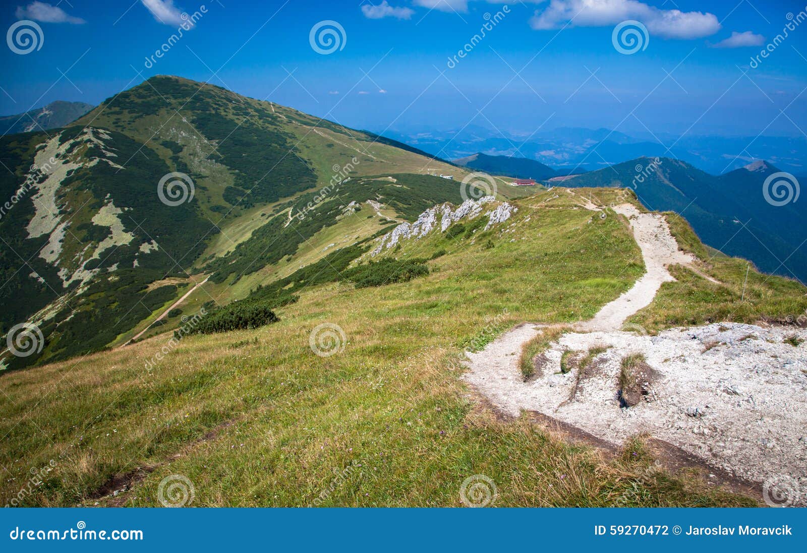 Hill in Range Mala Fatra, Slovakia Stock Photo - Image of krivan, mala ...