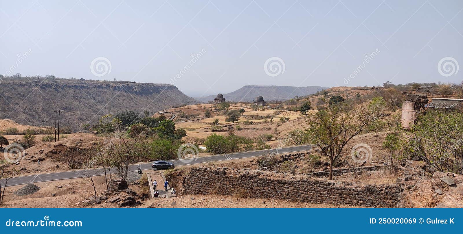 Hill Road in India stock image. Image of rock, landscaped - 250020069
