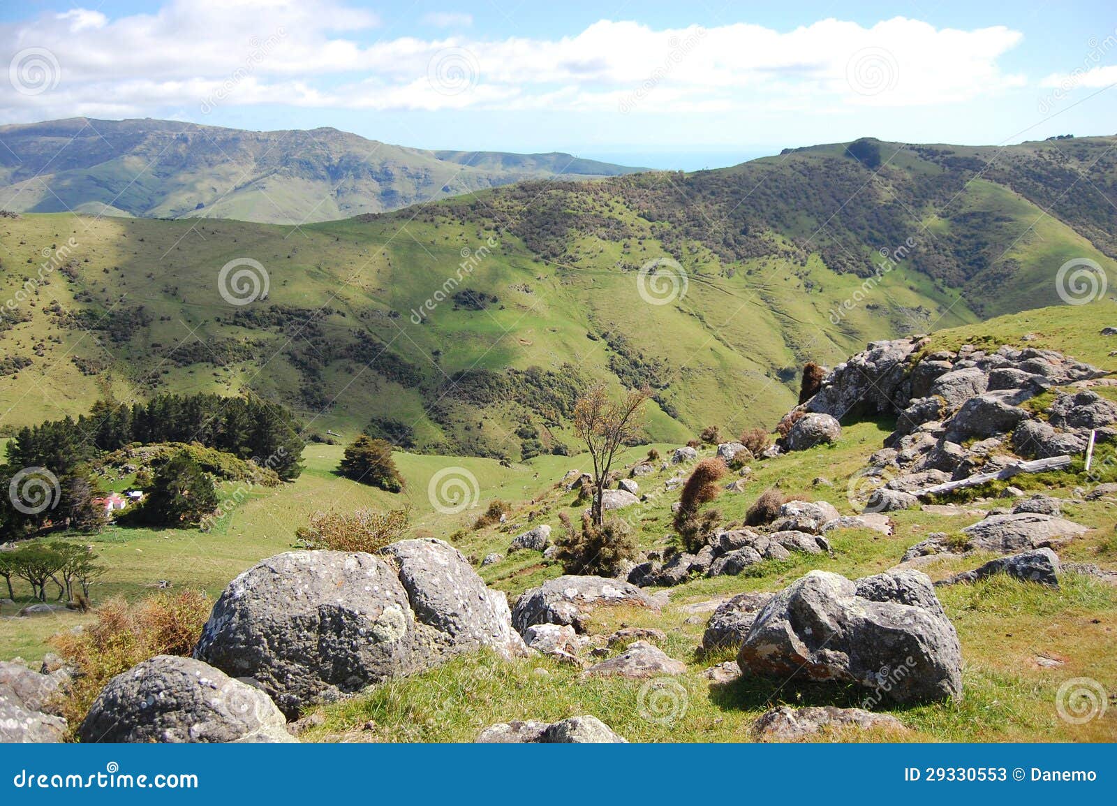 Hill view rural area stock image. Image of green, nature - 29330553