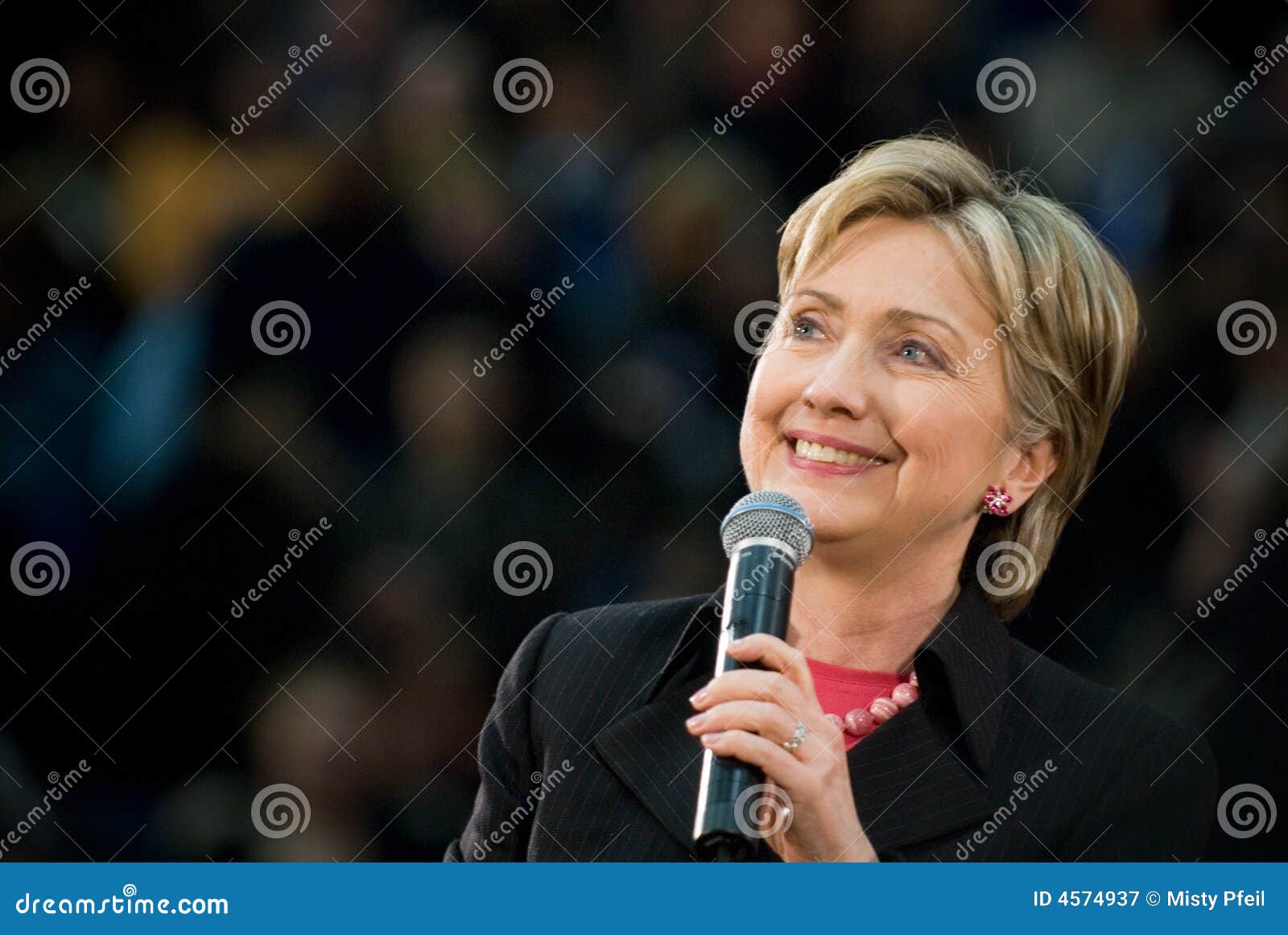 Hillary Clinton - 4 Sonrientes Horizontales Fotografía editorial ...