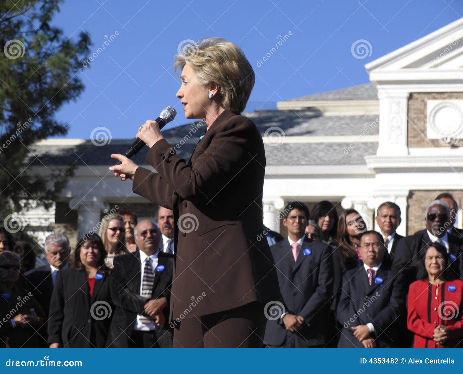 Hillary Clinton editorial photography. Image of speaker - 4353482