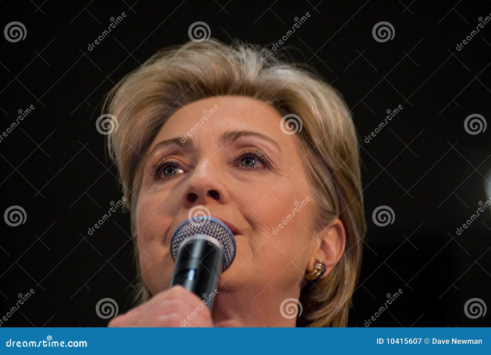 Hillary Clinton Giving Speech at TSU, Nashville Editorial Photography ...