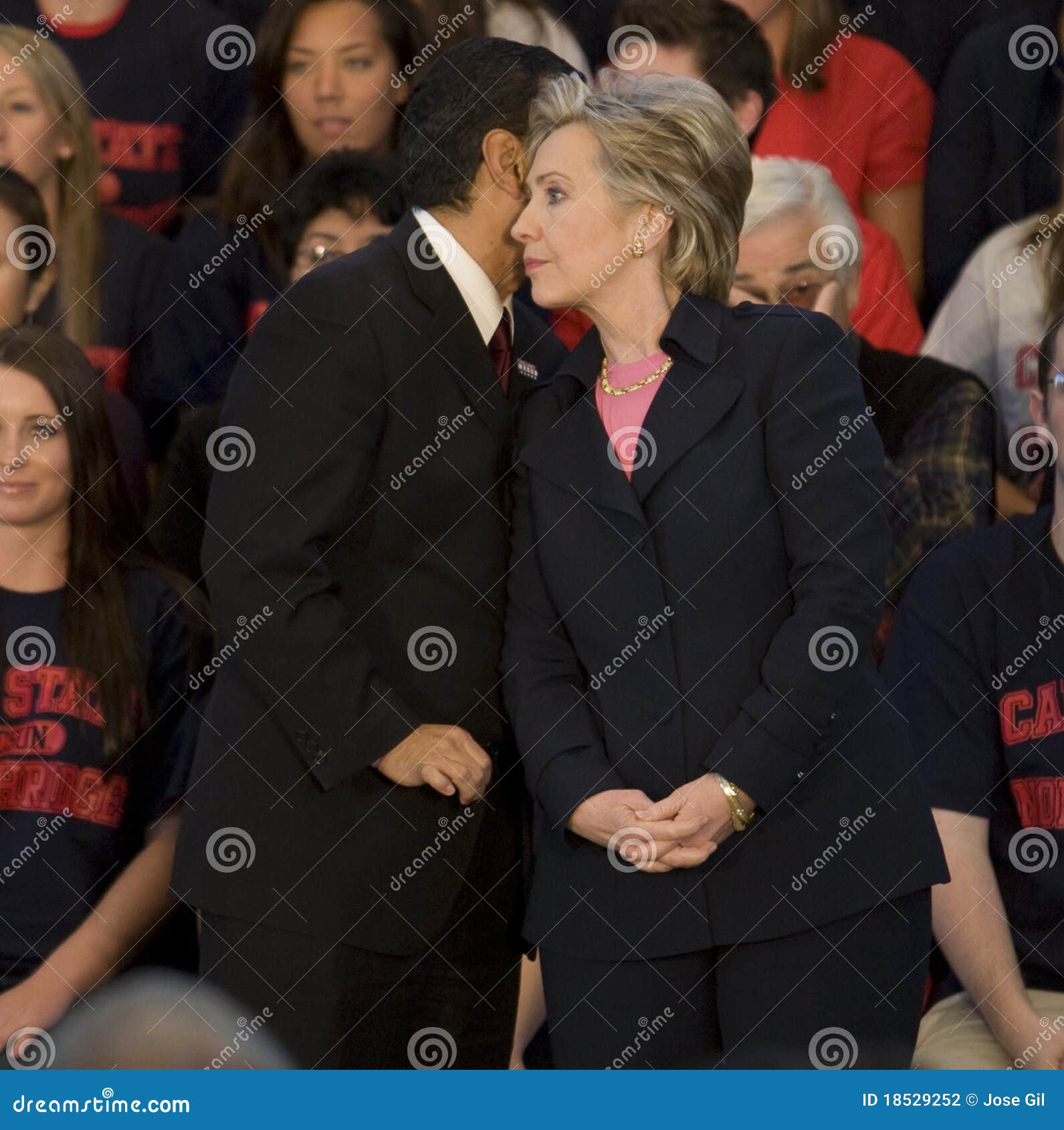 Hillary Clinton Rally editorial photography. Image of democracy - 18529252