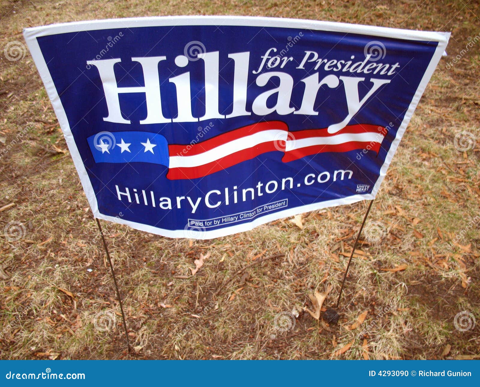 Hillary for President editorial image. Image of united - 4293090