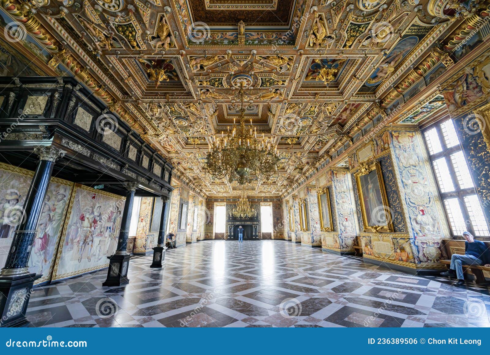 Interior View of Frederiksborg Castle Editorial Photo - Image of ...