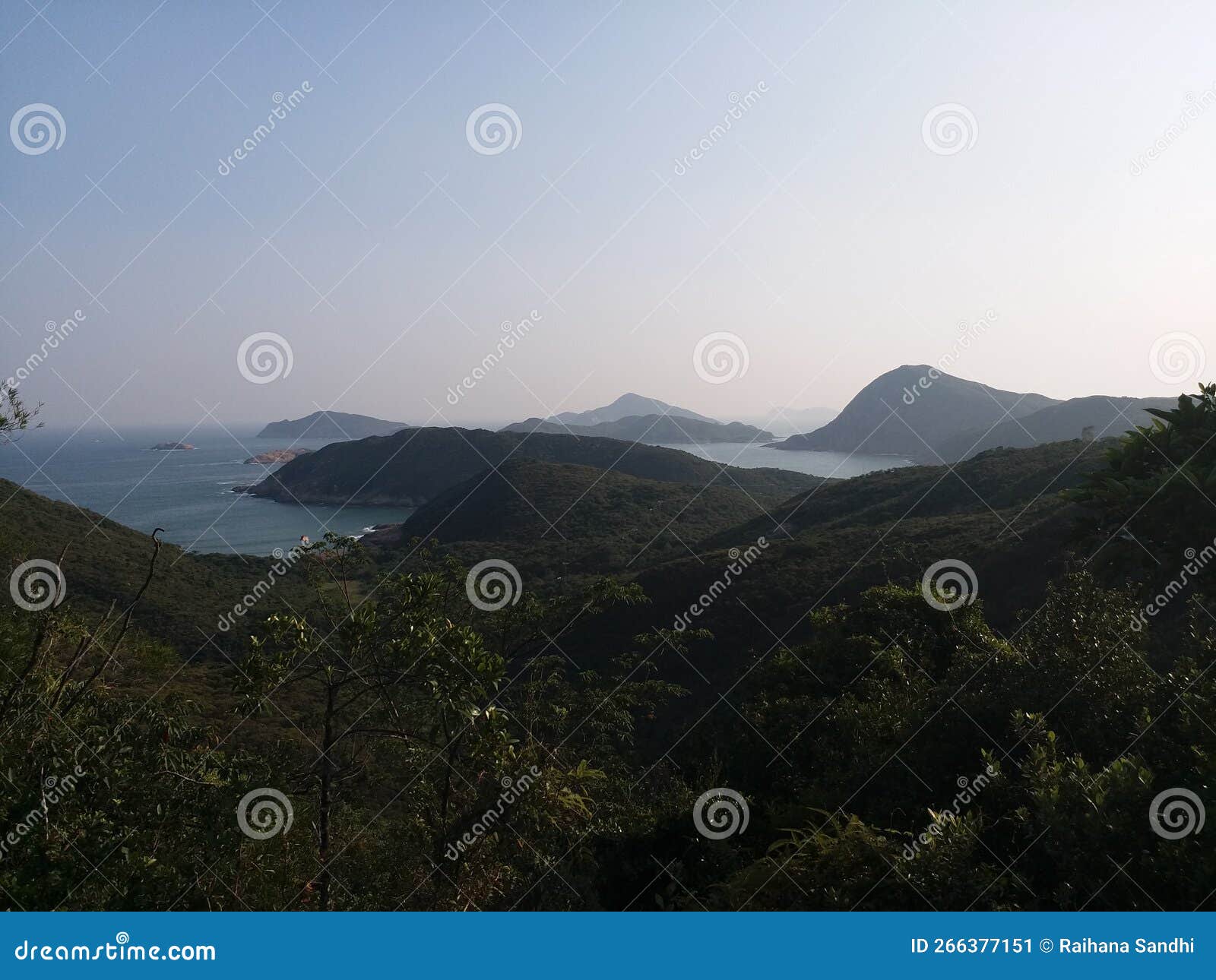 Hills in the distance stock image. Image of rock, hill - 266377151