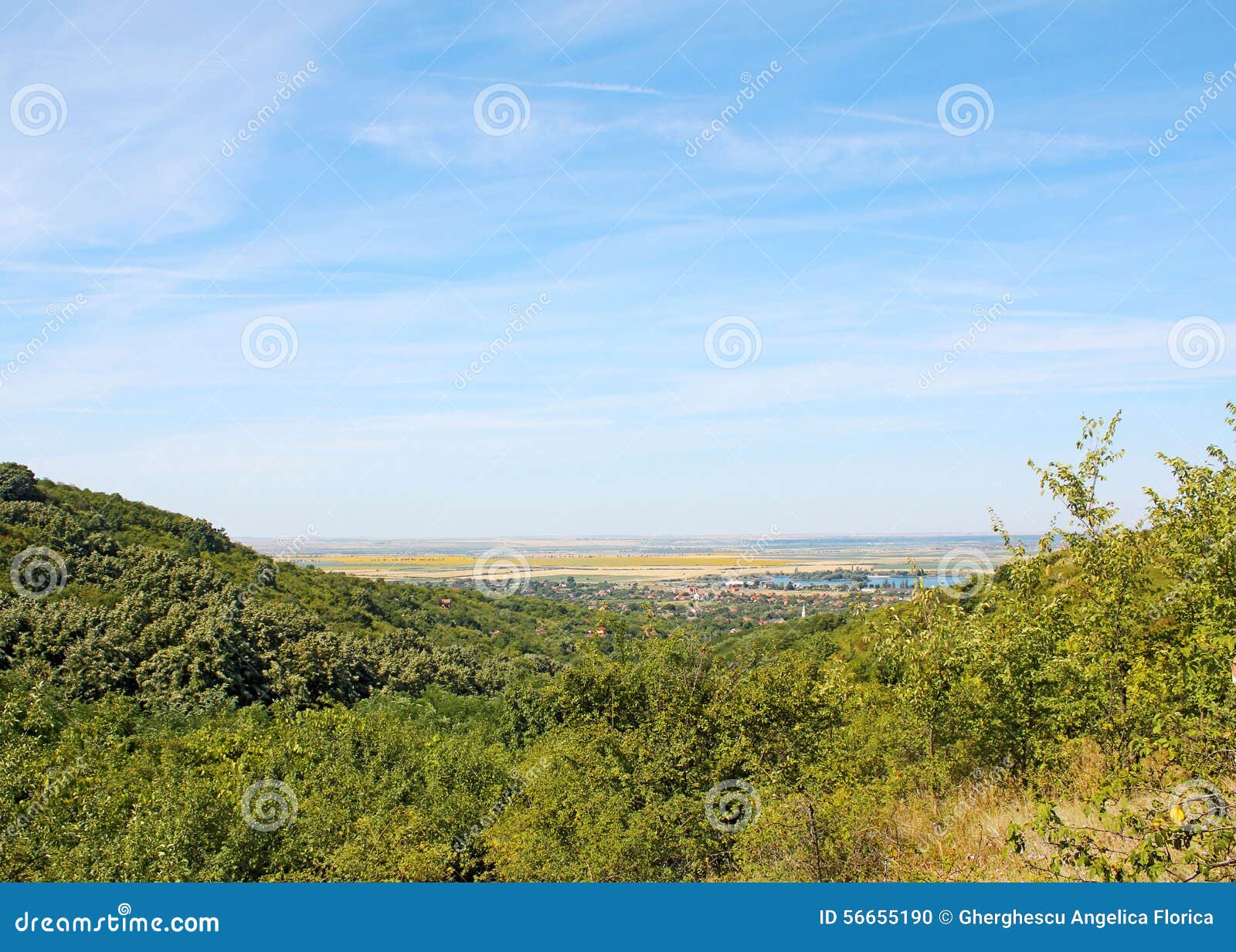 Hills at Ghioroc Arad Romania Stock Photo - Image of grassington ...