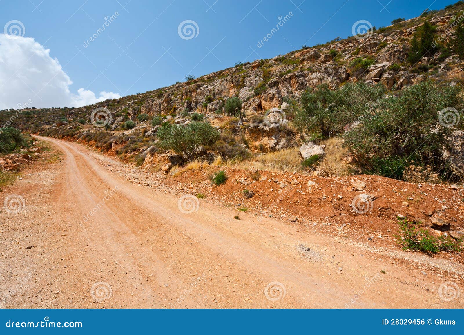 Hills of Samaria stock photo. Image of dirt, middle, erosion - 28029456