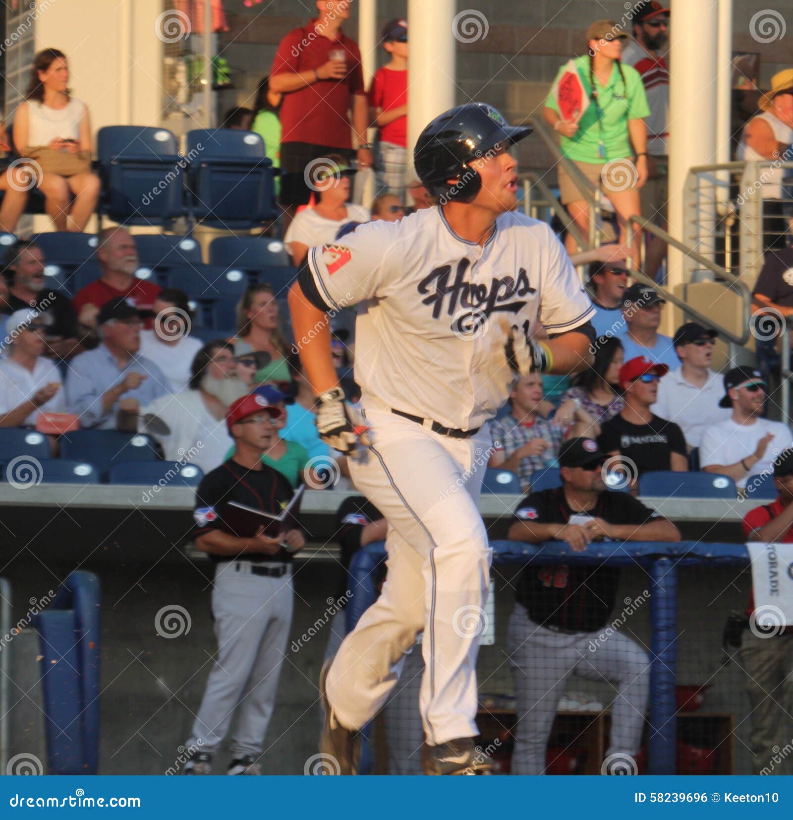 Hillsboro Hops baseball editorial photo. Image of baseball - 58239696