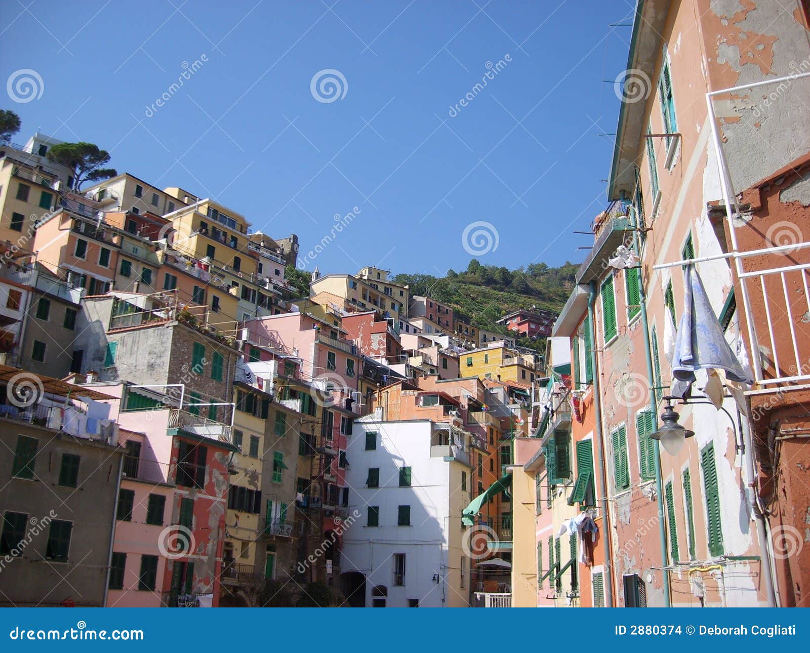 Crowded Italian Hillside Villa