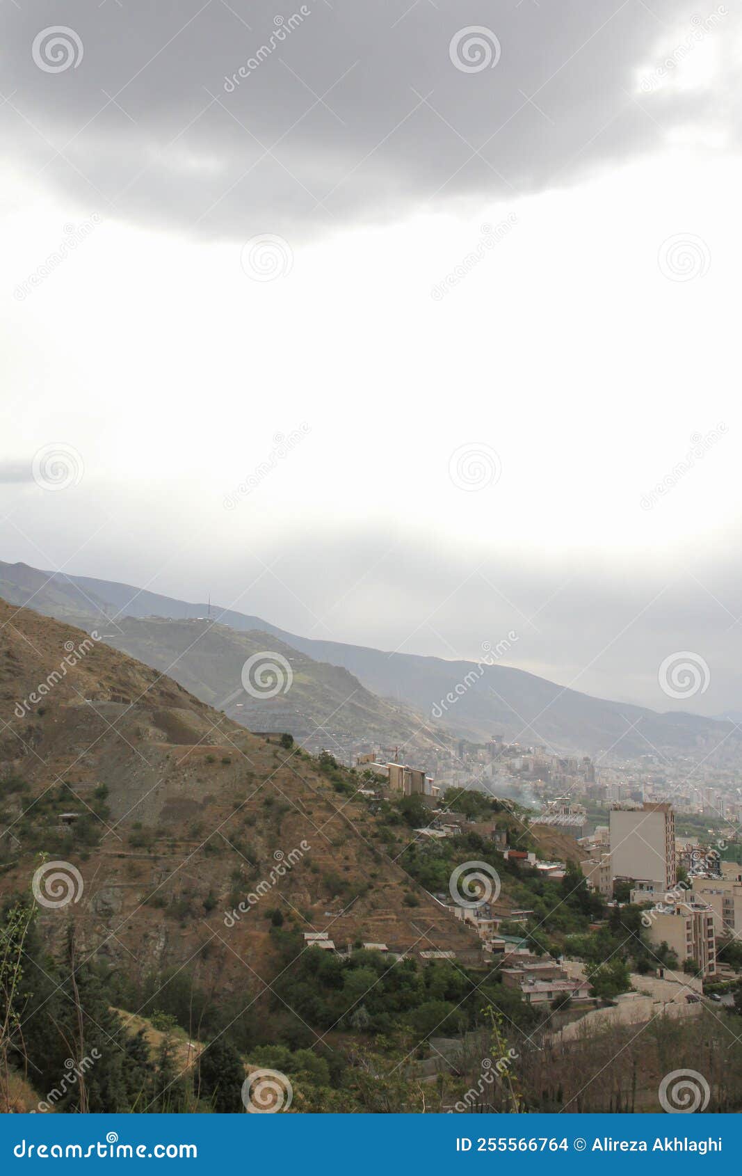 Hillside of North Tehran, IRAN Stock Photo - Image of terrain, tehran ...