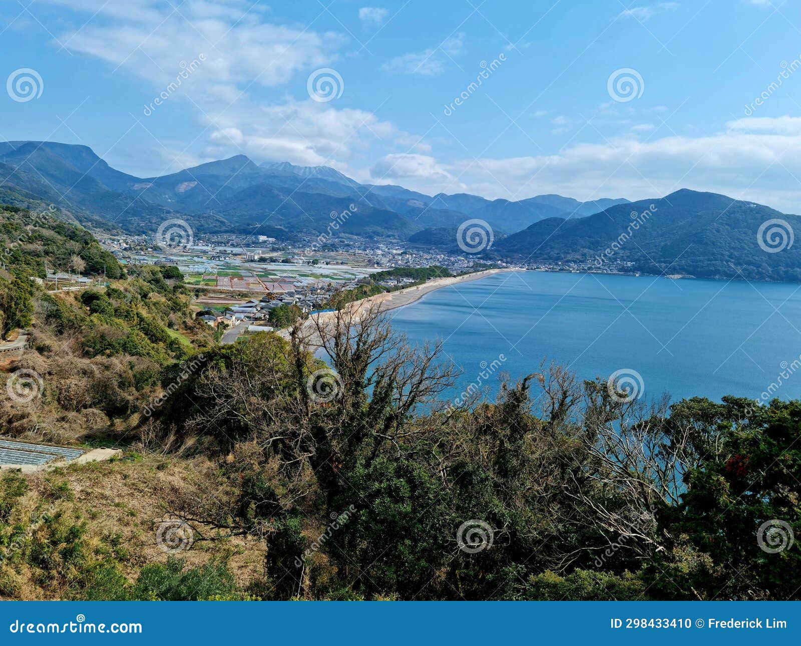 Hilltop View If Unzen in Kyushu, Japan Stock Photo - Image of view ...