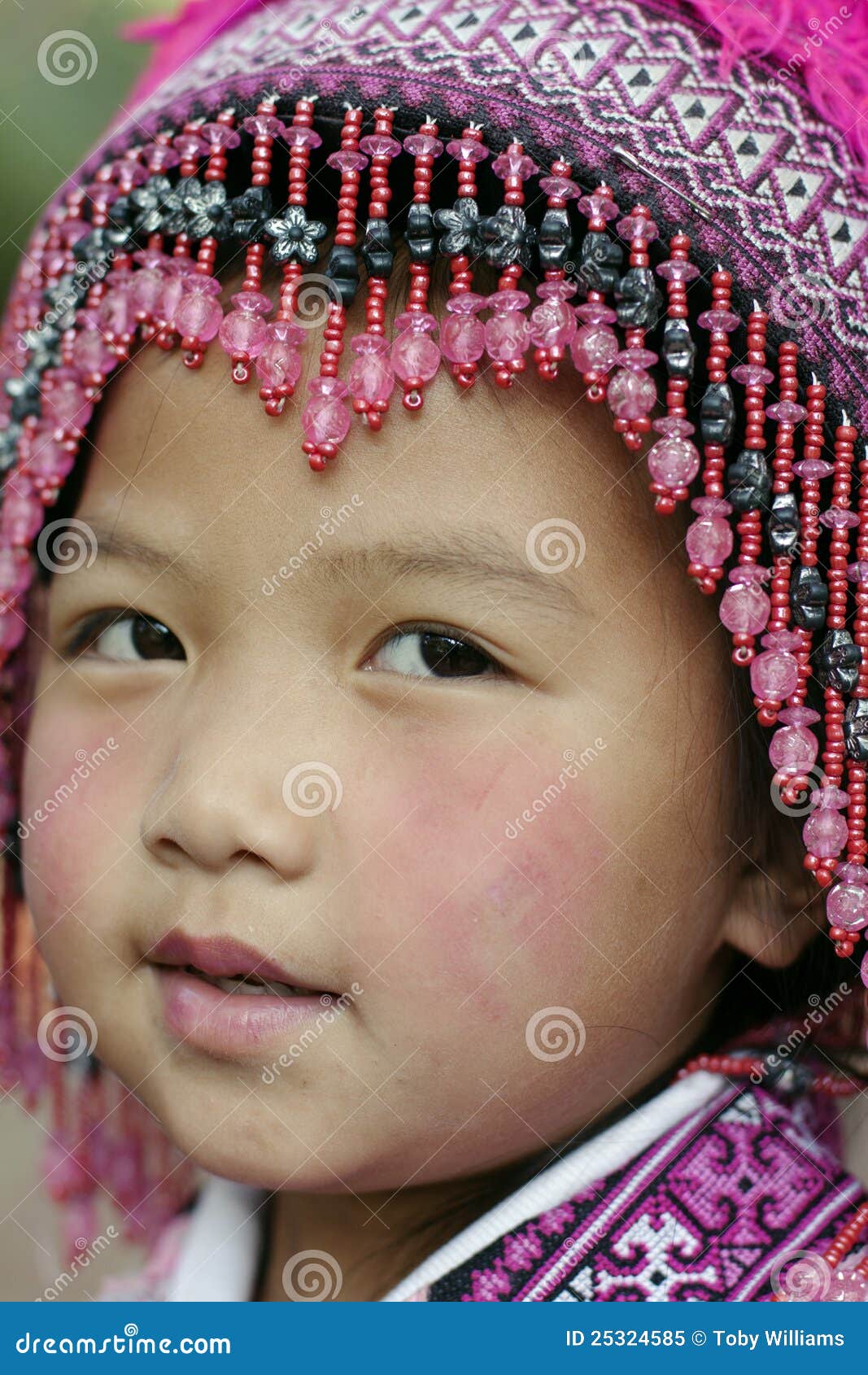 Hmong Hilltribe Girl, Thailand Editorial Image - Image of thai ...