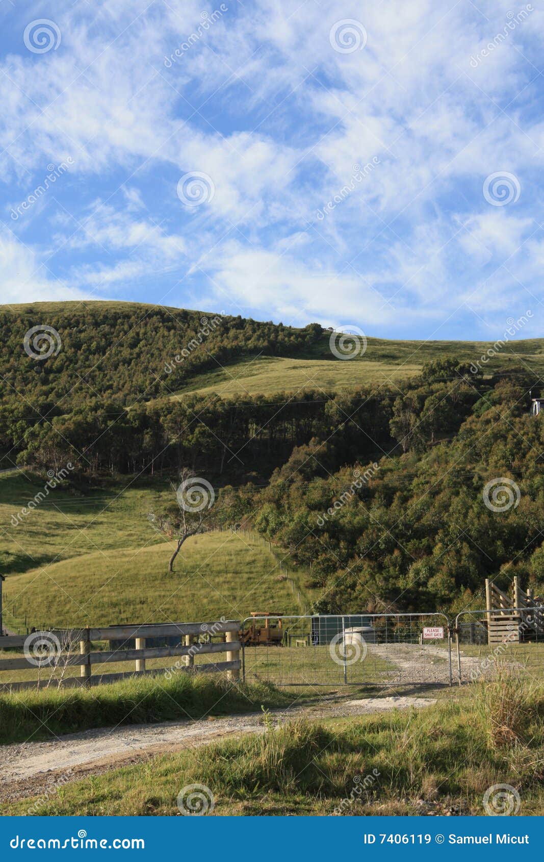 Hilly farming area stock image. Image of vertical, retreat - 7406119