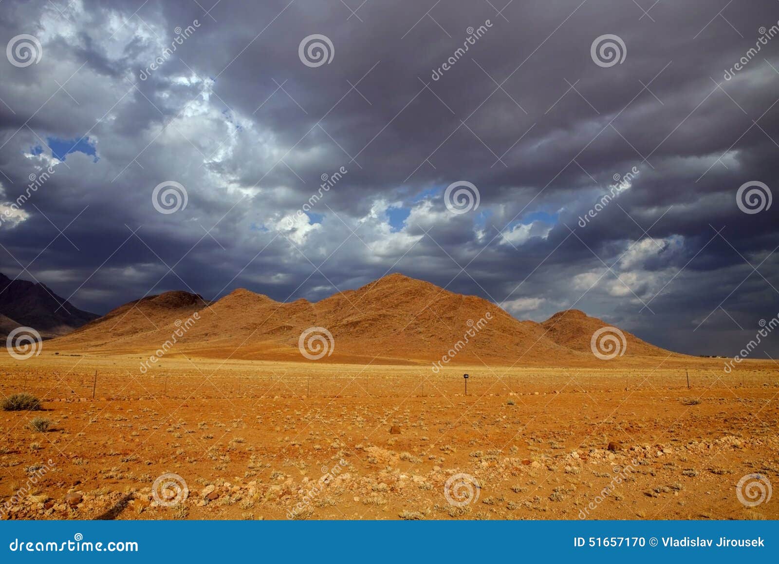 Hilly Landscape in Northeastern Namibia Stock Photo - Image of african ...